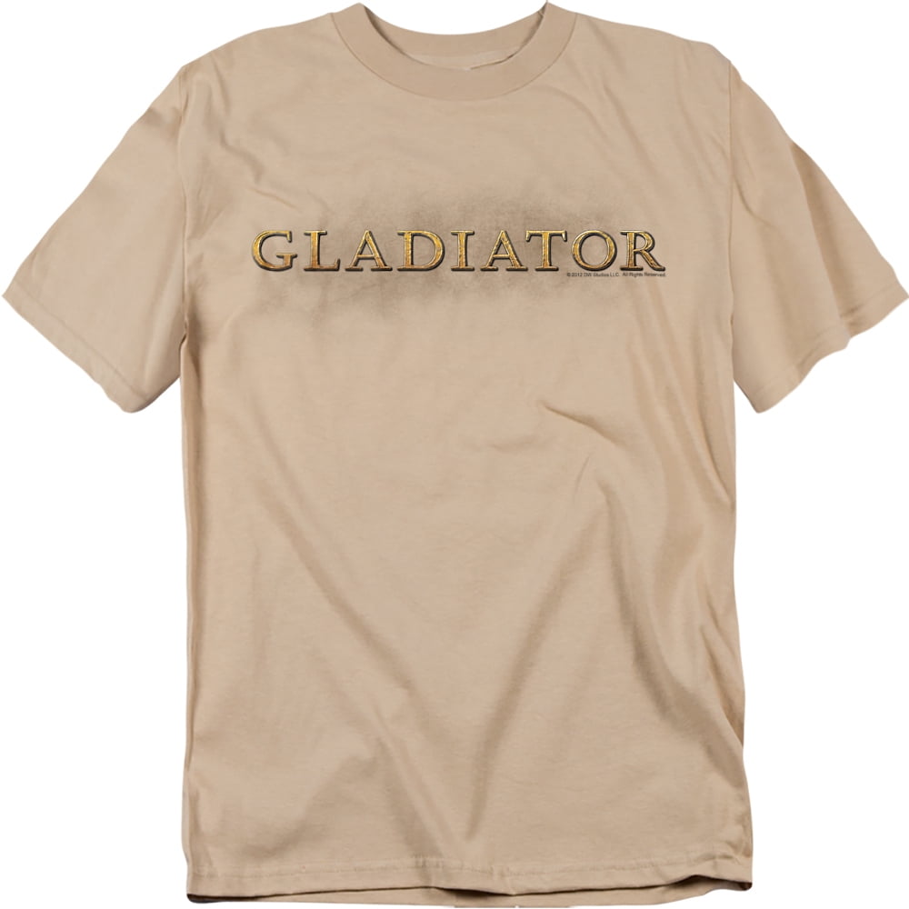 Gladiator T-Shirt Logo Unisex Graphic Tee For Men & Women - Walmart.com