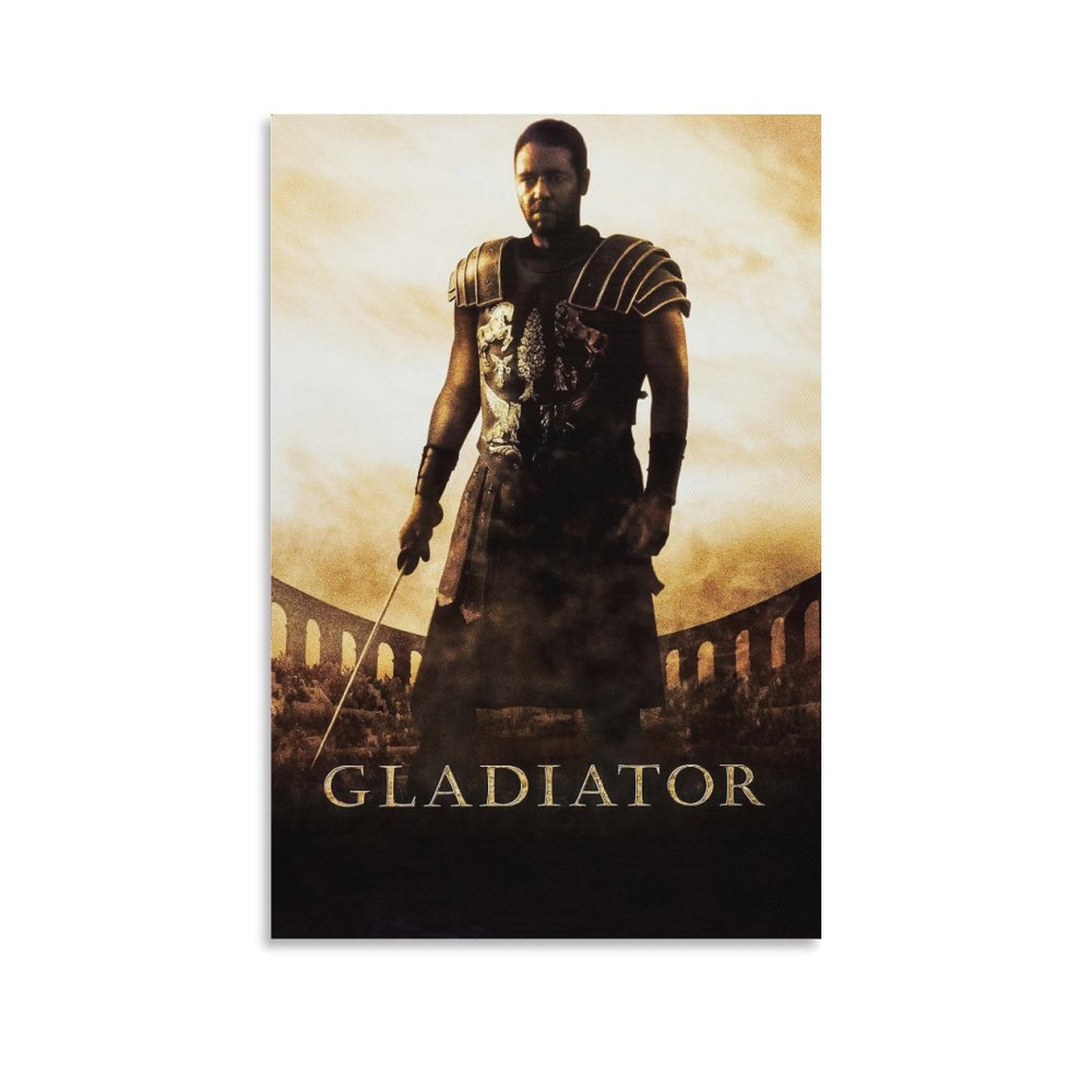 Gladiator Movie Poster 1 Canvas Wall Art Poster Decorative Bedroom ...