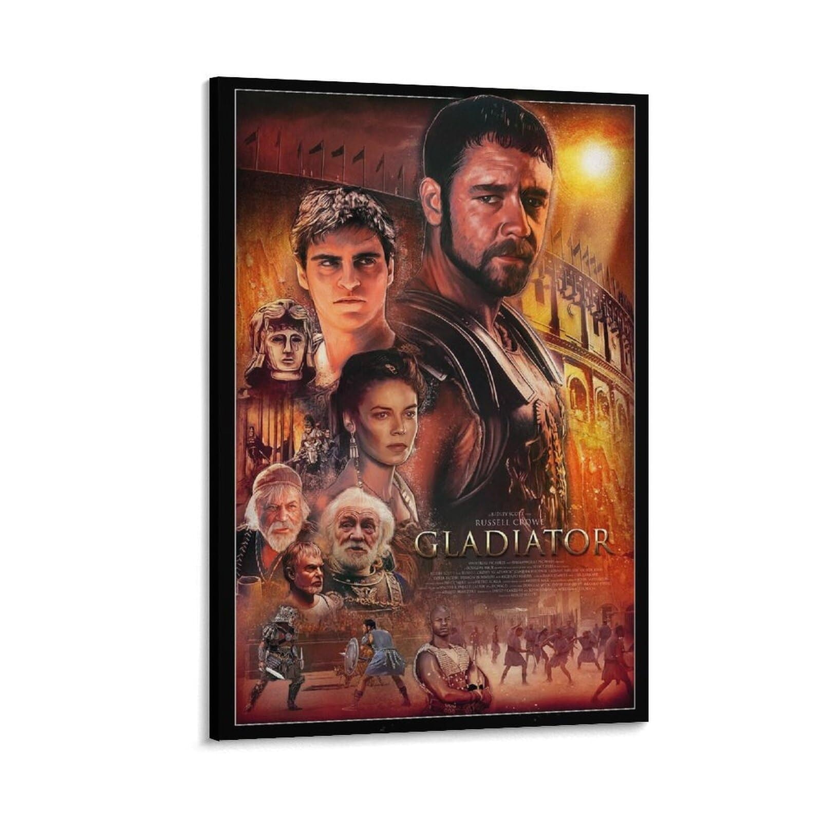 Gladiator Movie Poster (10) Poster Cool Artworks Painting Wall Art ...