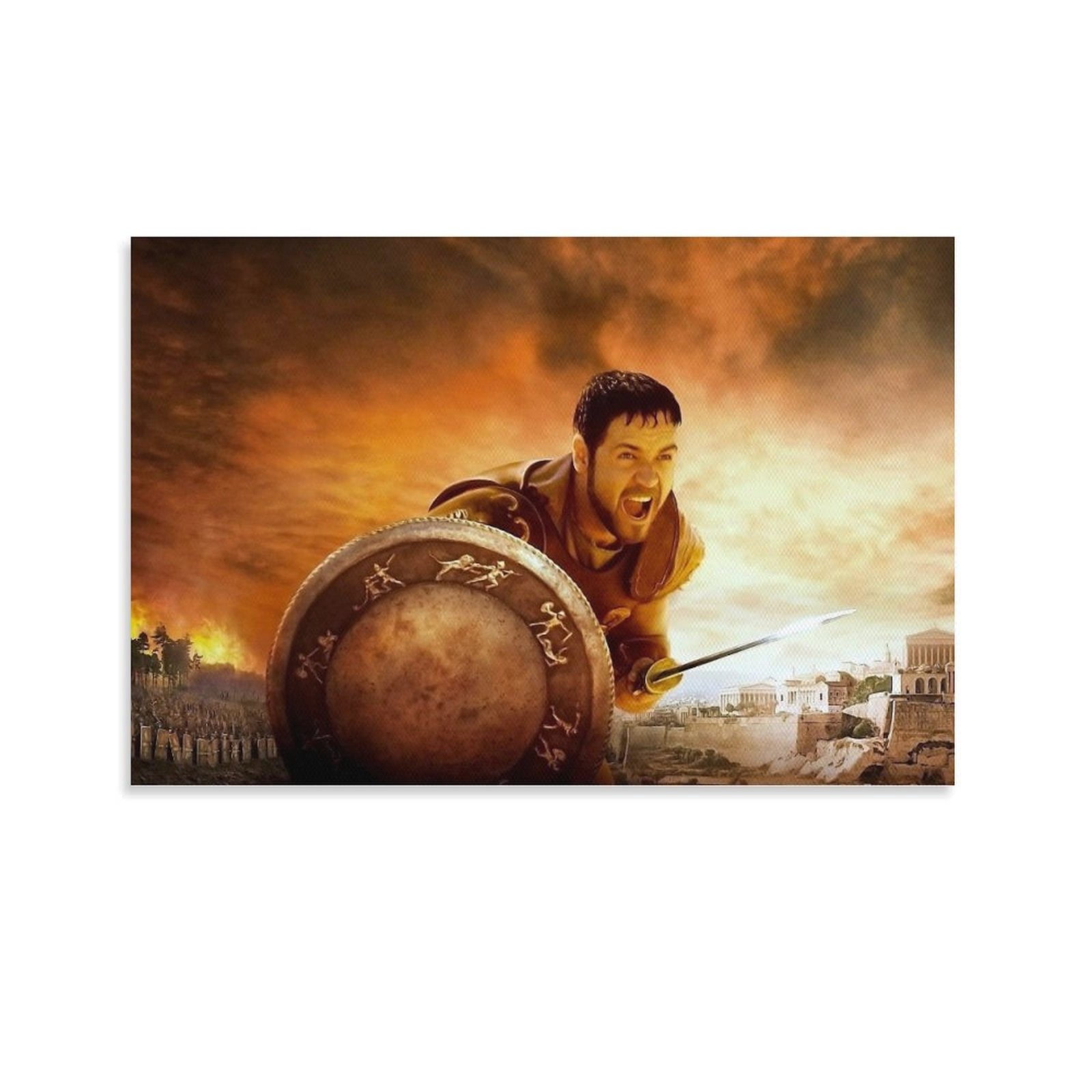Gladiator Movie Poster (3) Wall Art Poster Scroll Canvas Painting ...