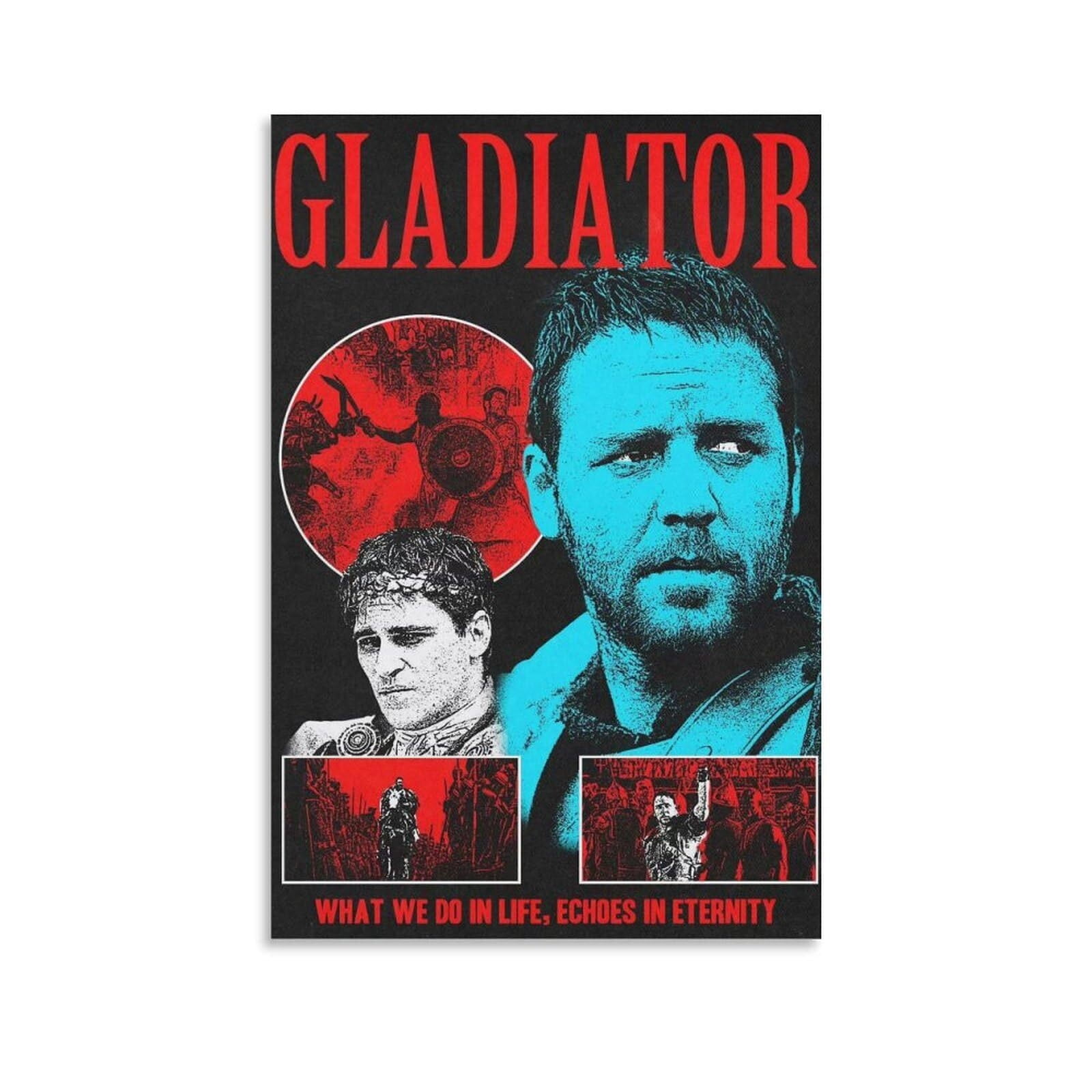 Gladiator Movie Poster Painting On Canvas Wall Art Poster Scroll ...