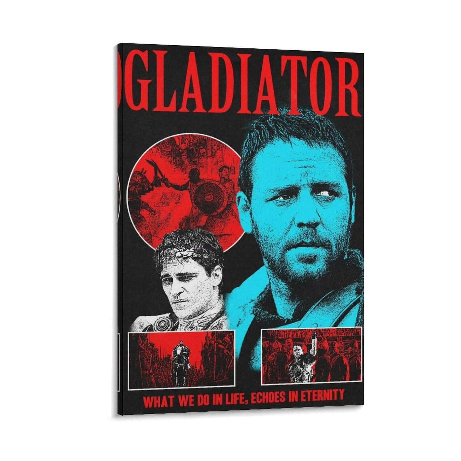 Gladiator Movie Poster Painting On Canvas Wall Art Poster Scroll ...