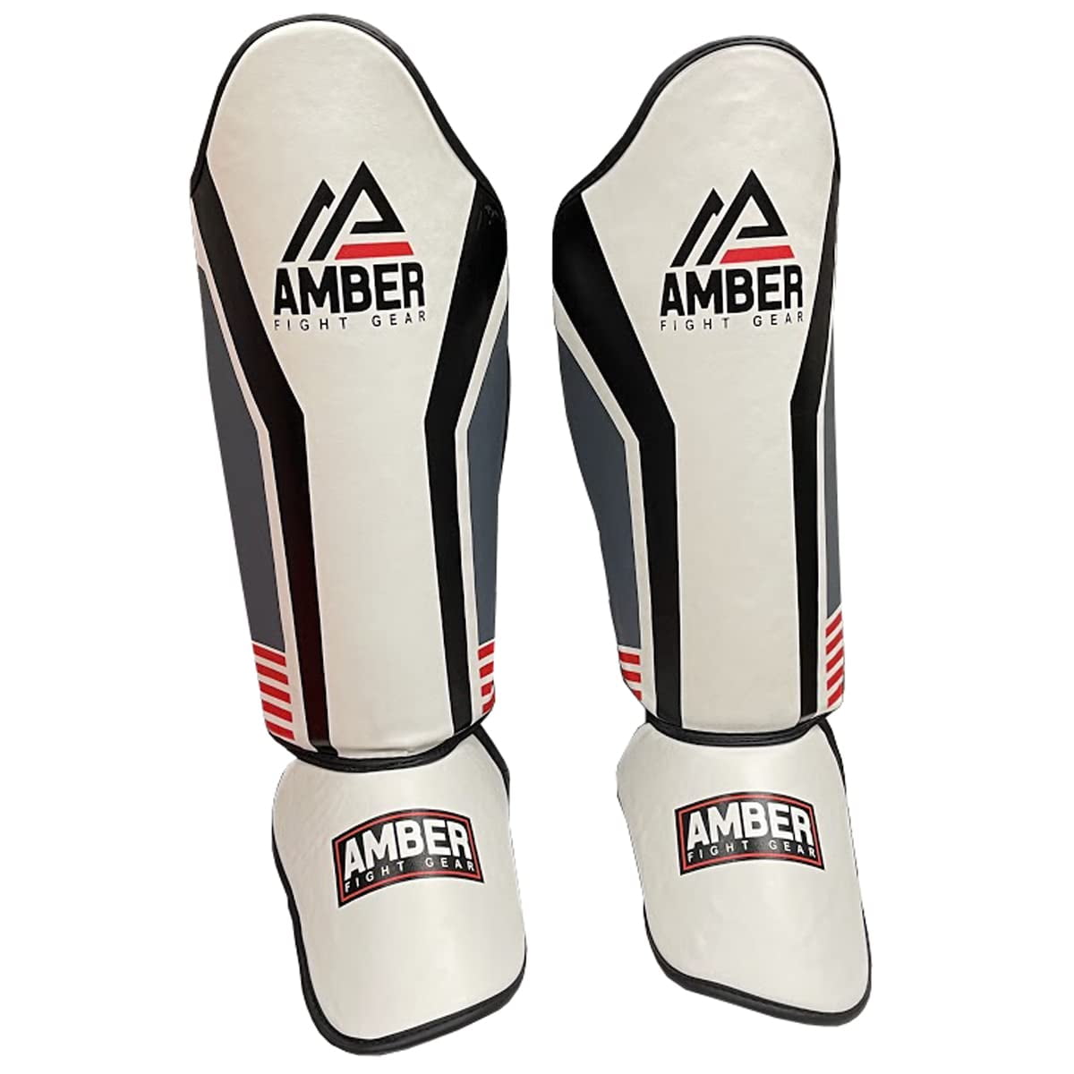 Gladiator Muay Thai Shin Guards, Synthetic Leather, Shock Absorbing ...