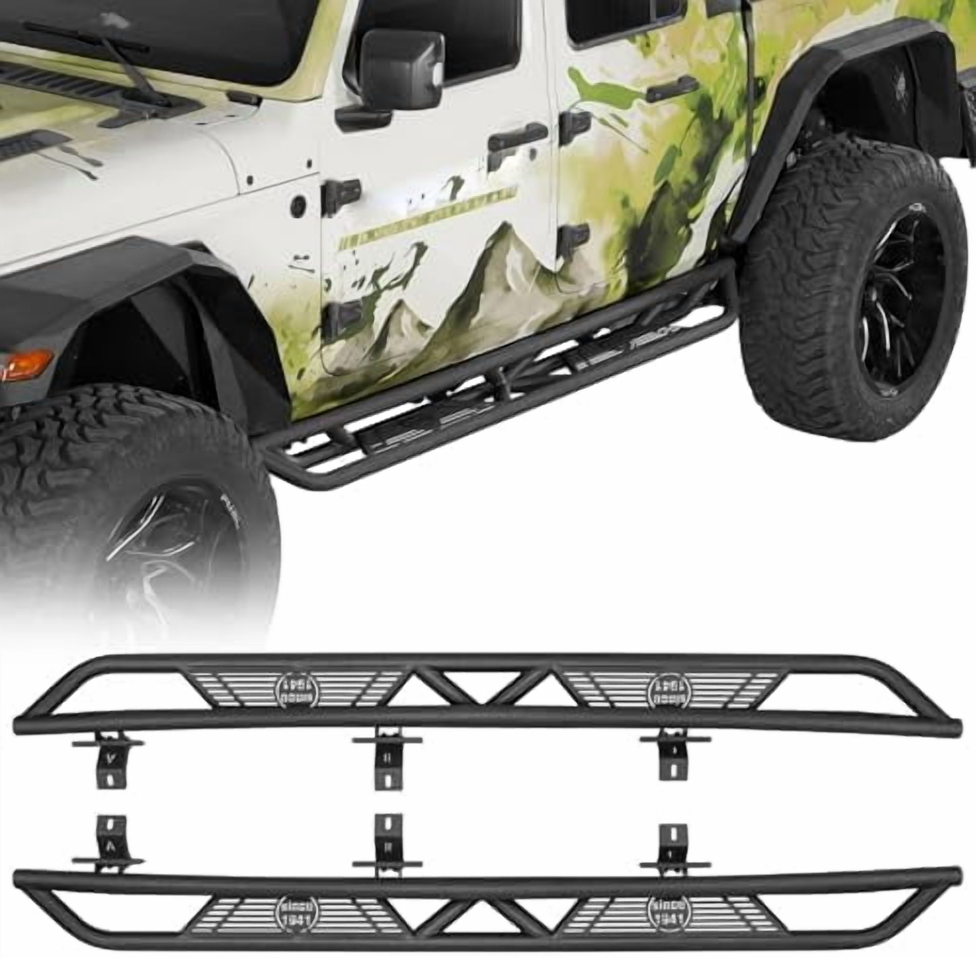 Gladiator Side Steps Tubular Running Board Nerf Bar for 2020 2021 2022 ...