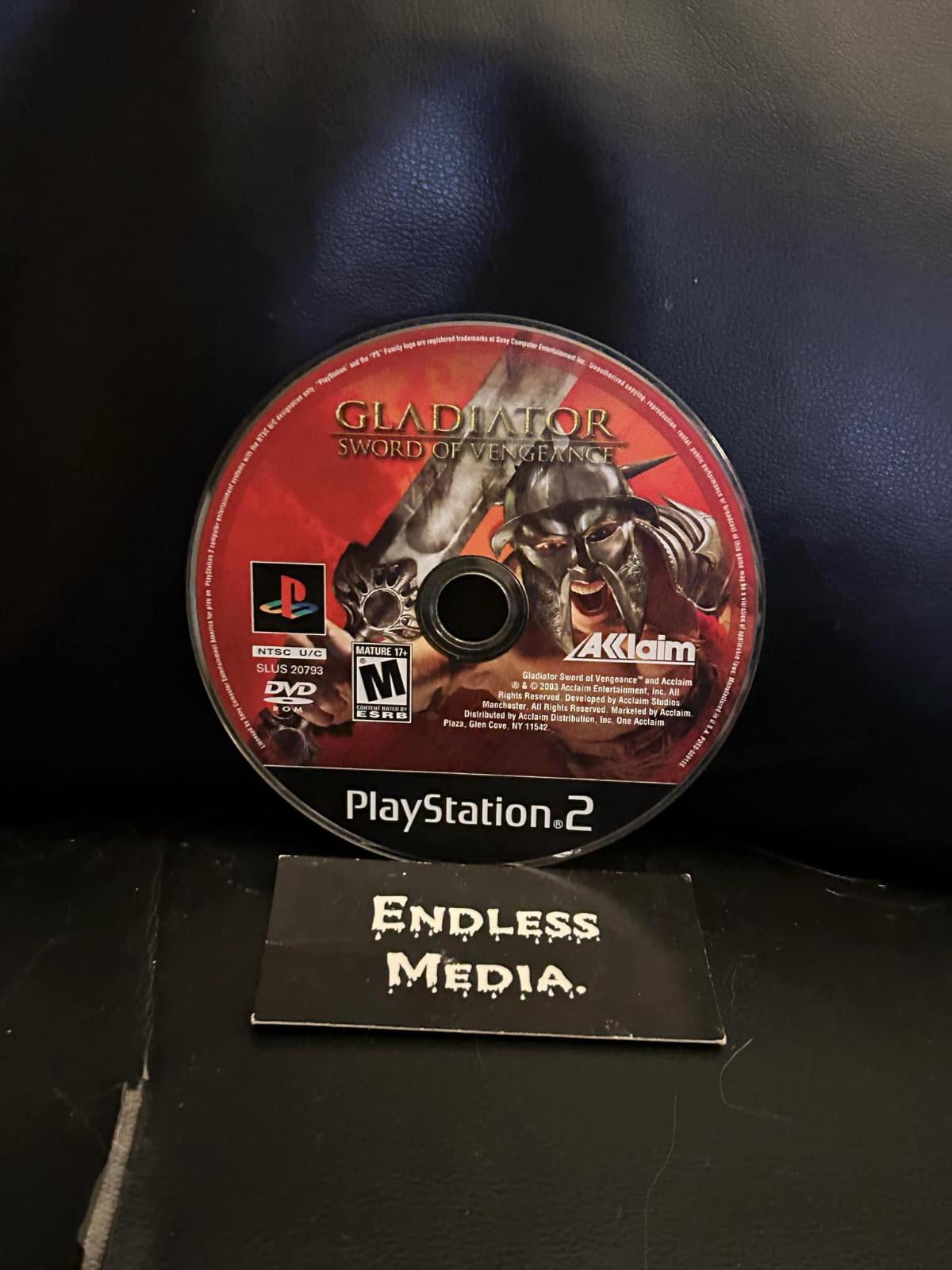 Pre-Owned Gladiator Sword of Vengeance Sony Playstation 2 Loose Video ...