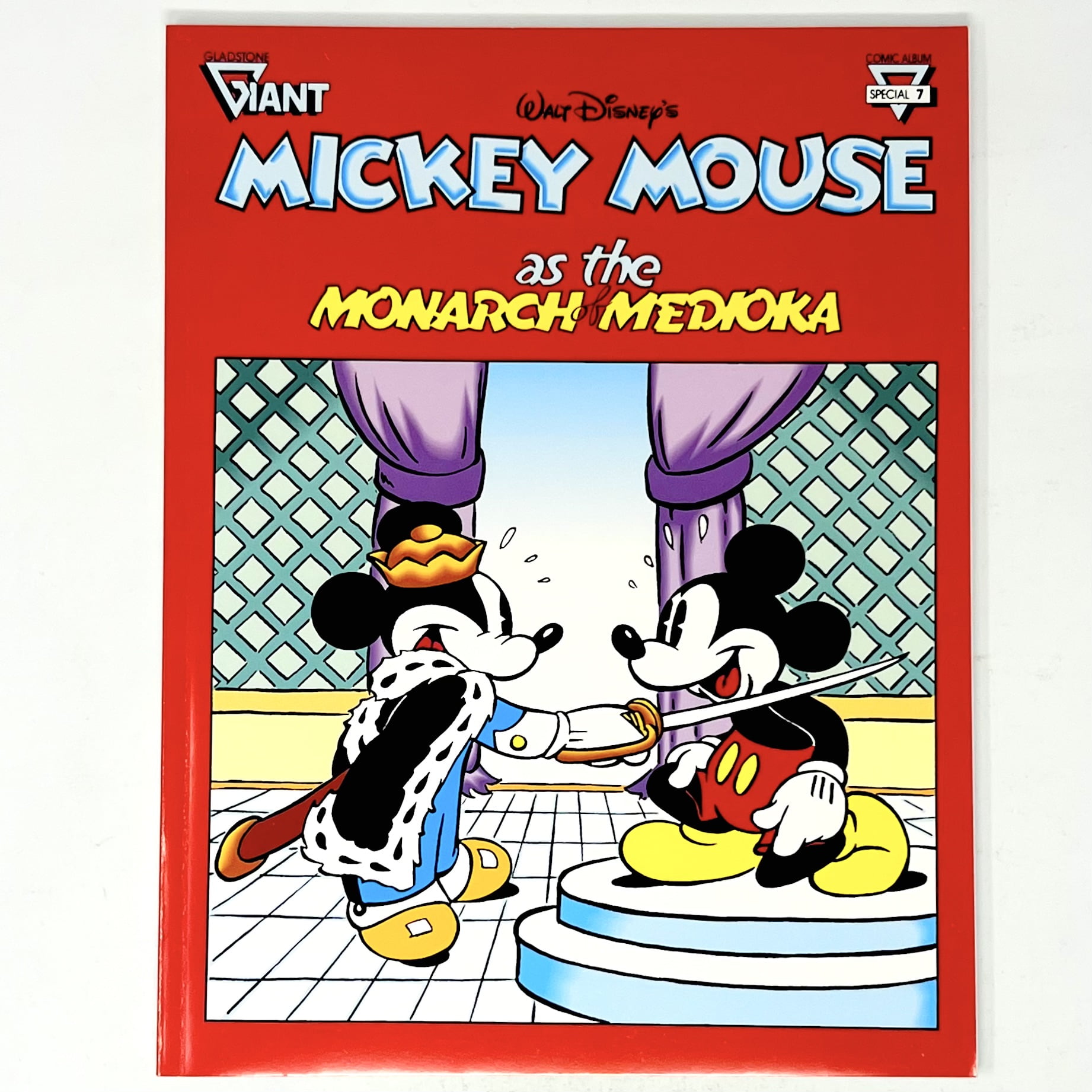 Gladstone Giant Walt Disney's Mickey Mouse as the monarch of medick ...