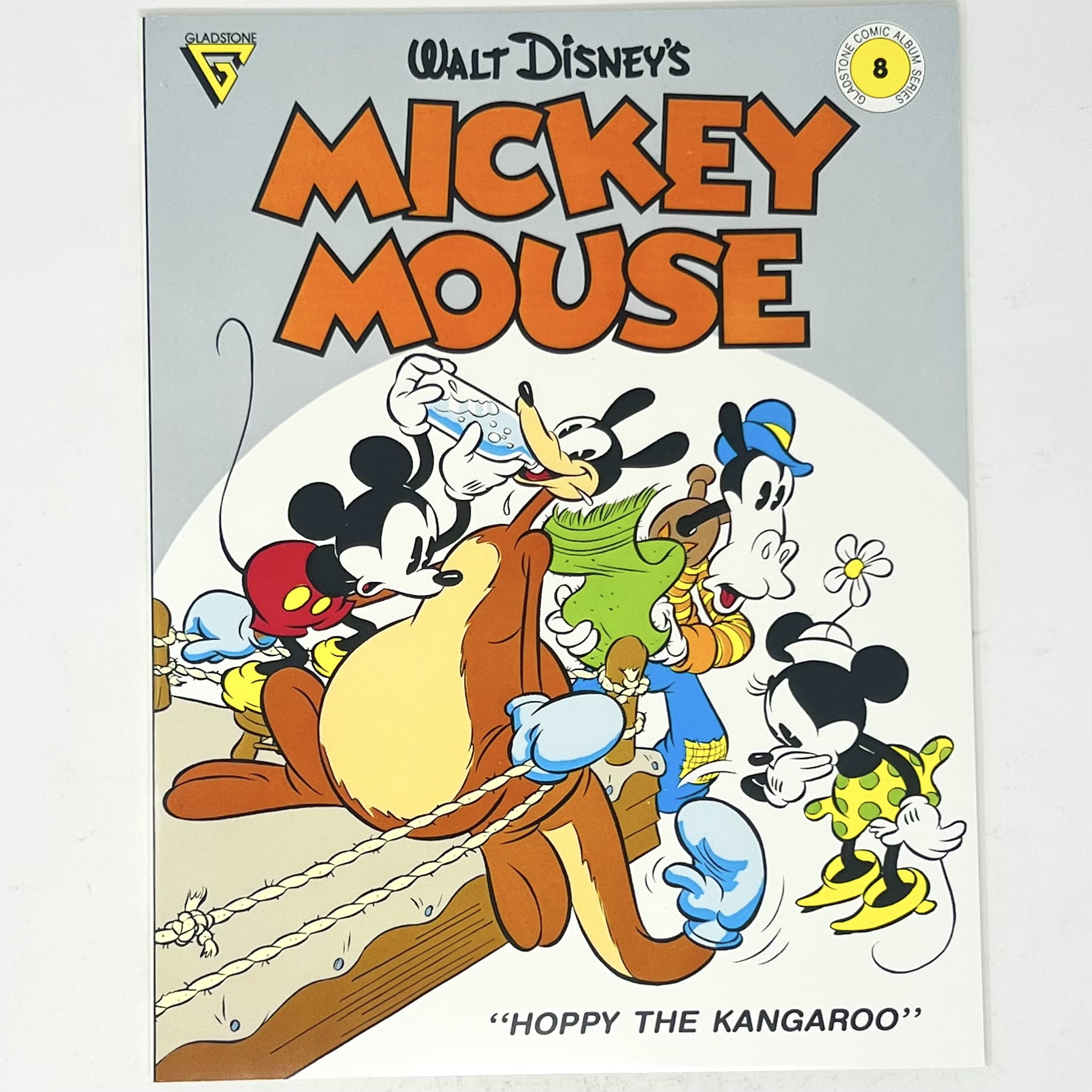 Gladstone Walt Disney's Mickey Mouser Hoppy The Kangaroo No.8 - Walmart.com