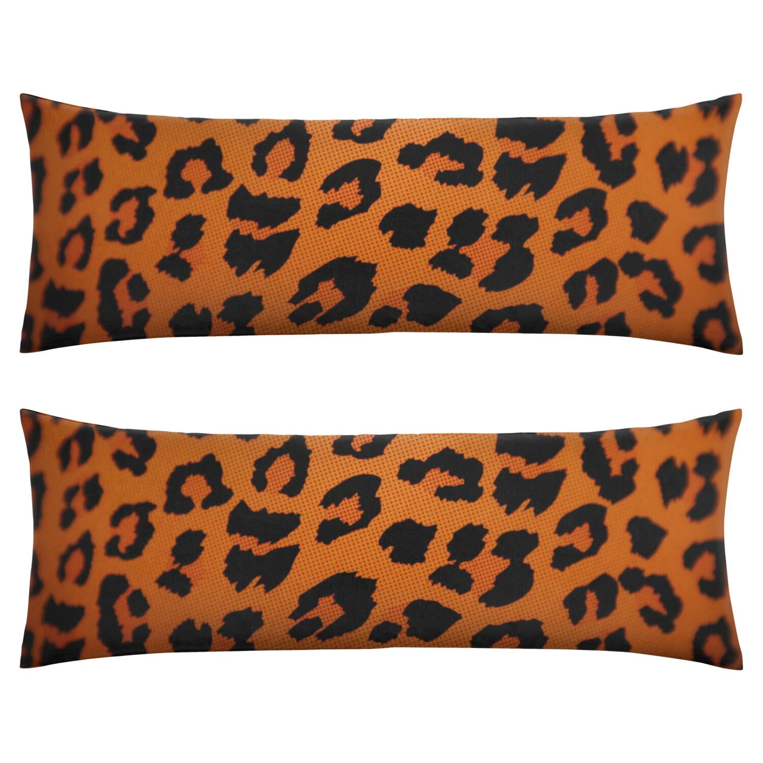 Glam Cheetah Pillow - Metallic Gold & Black Spots, Luxury Fashion ...
