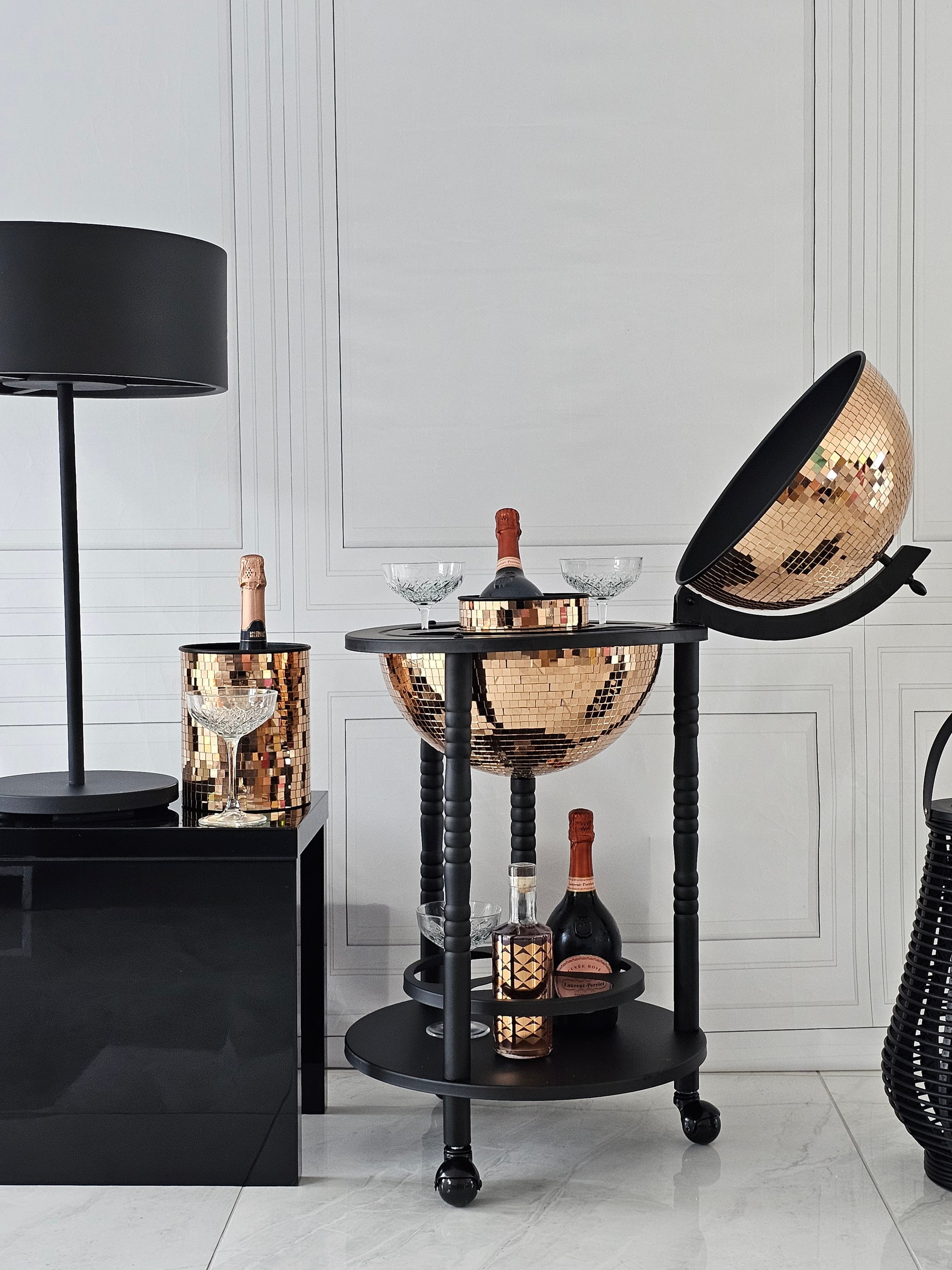 Glam Globes, Disco Ball Bar Cart - Walmart.com