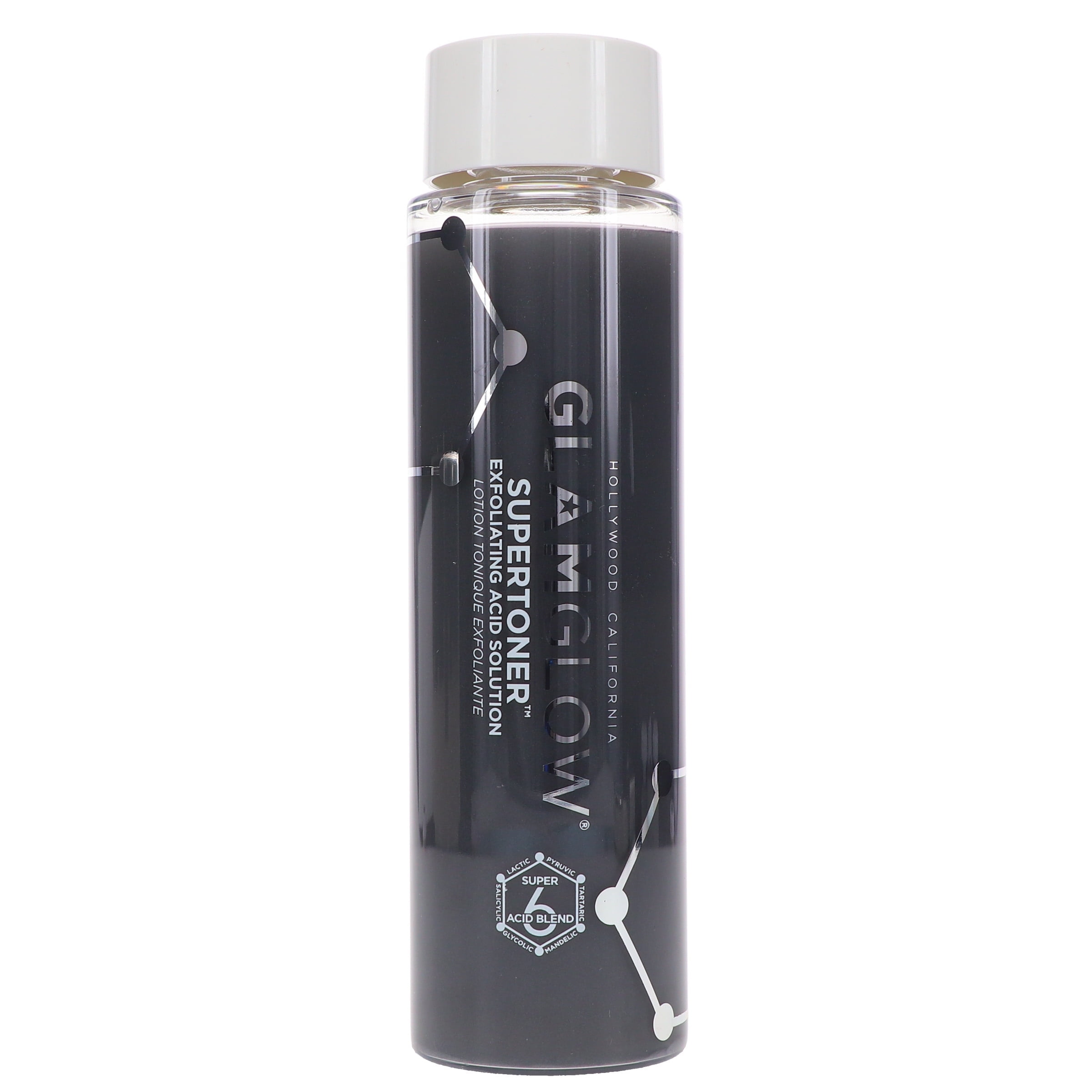 Glamglow Supertoner Exfoliating Acid Solution 6.7 Ounce - BHA AHA Skin ...