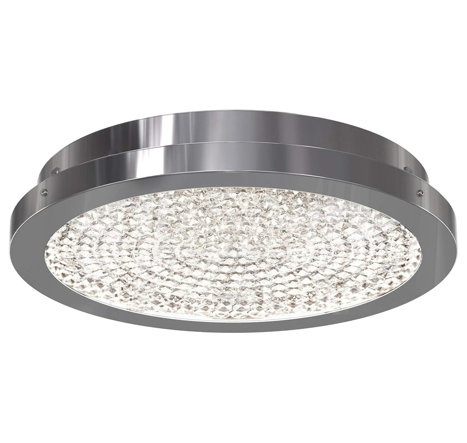 Glam LED-Integrated Flushmount Ceiling Light, - Walmart.com