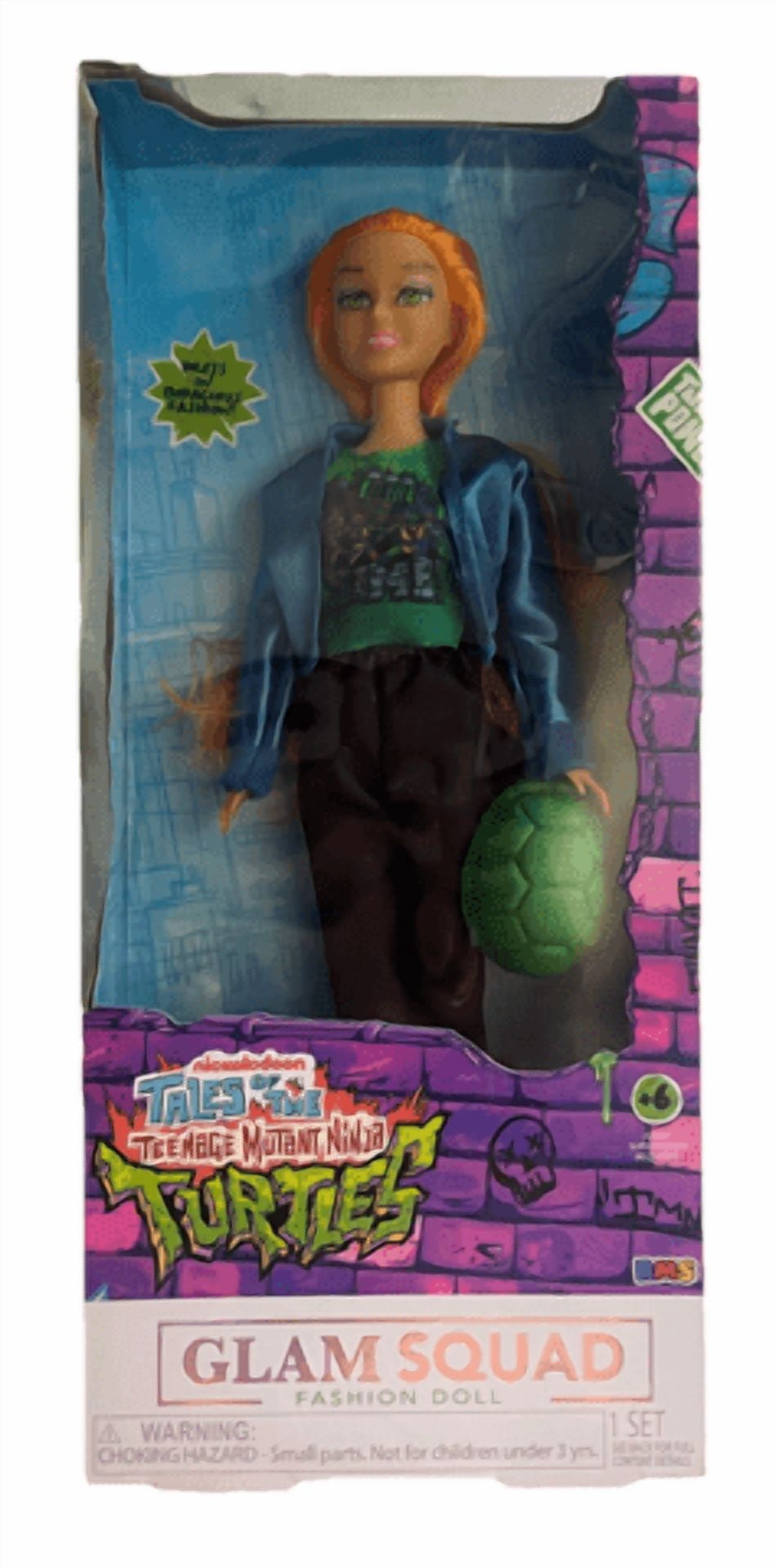 Glam Squad Fashion Doll Teenage Mutant Ninja Turtles Ages6+ barbie ...