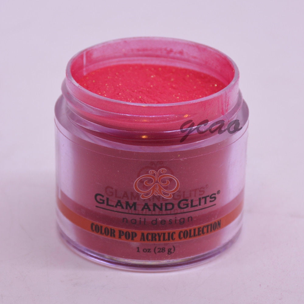 Glam and Glits Color Acrylic Powder, Bonfire-382, 1 oz - Walmart.com