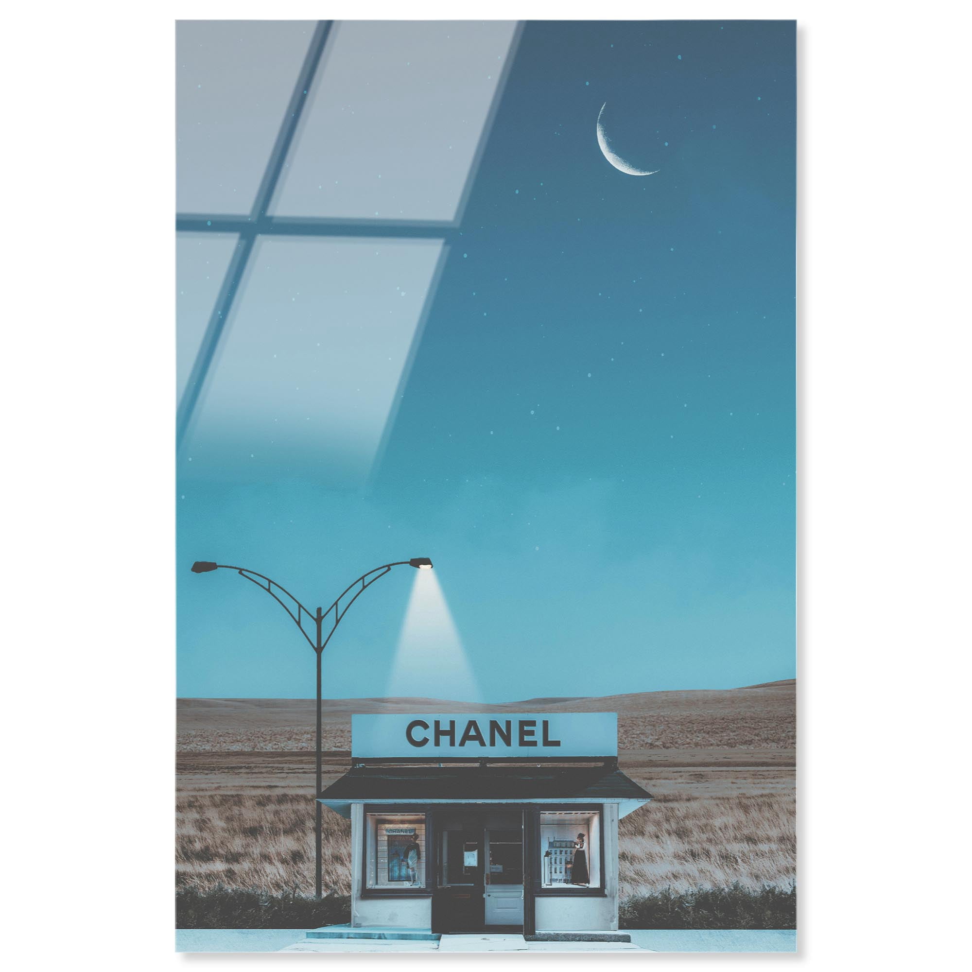 Glam in color Acrylic Print Retro Art Prints by Notoriart, Ready to ...