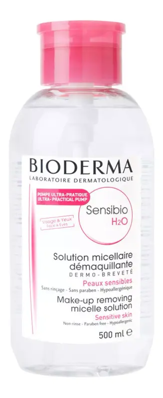 Allure Bioderma Sensibio H2O with Pump 16.7 fl oz500 ml. Facial ...