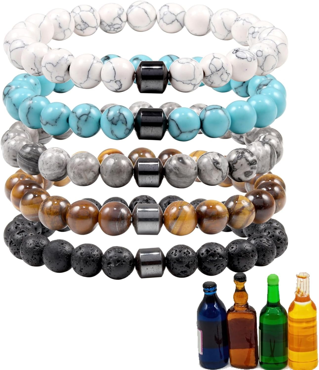Glame Anti Alcohol Bracelet, Adjustable GM Magnetic Bead, Magnetic Bead ...