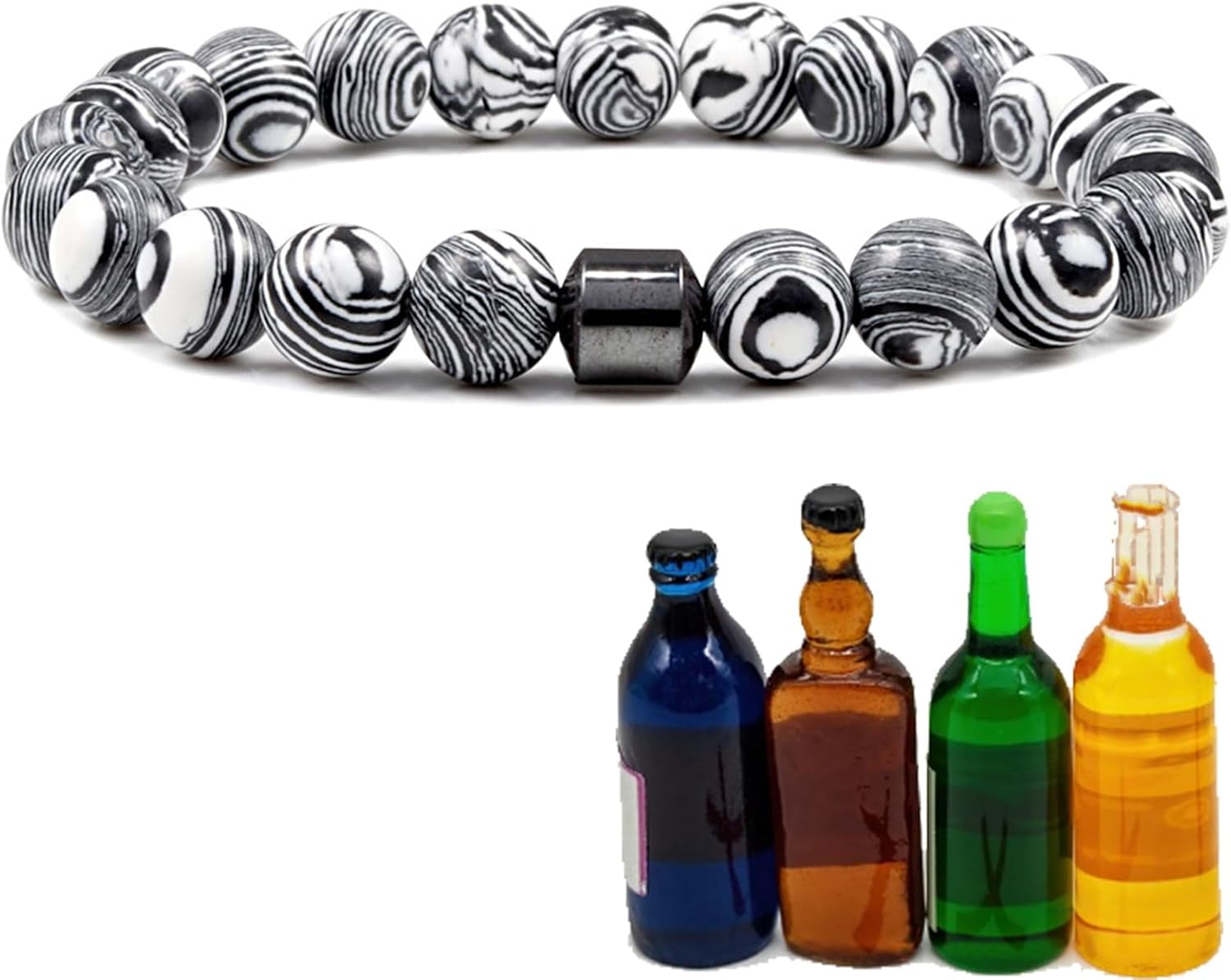 Glame Anti Alcohol Bracelet, Glame Anti Alcohol Bracelet, Magnetic Bead ...