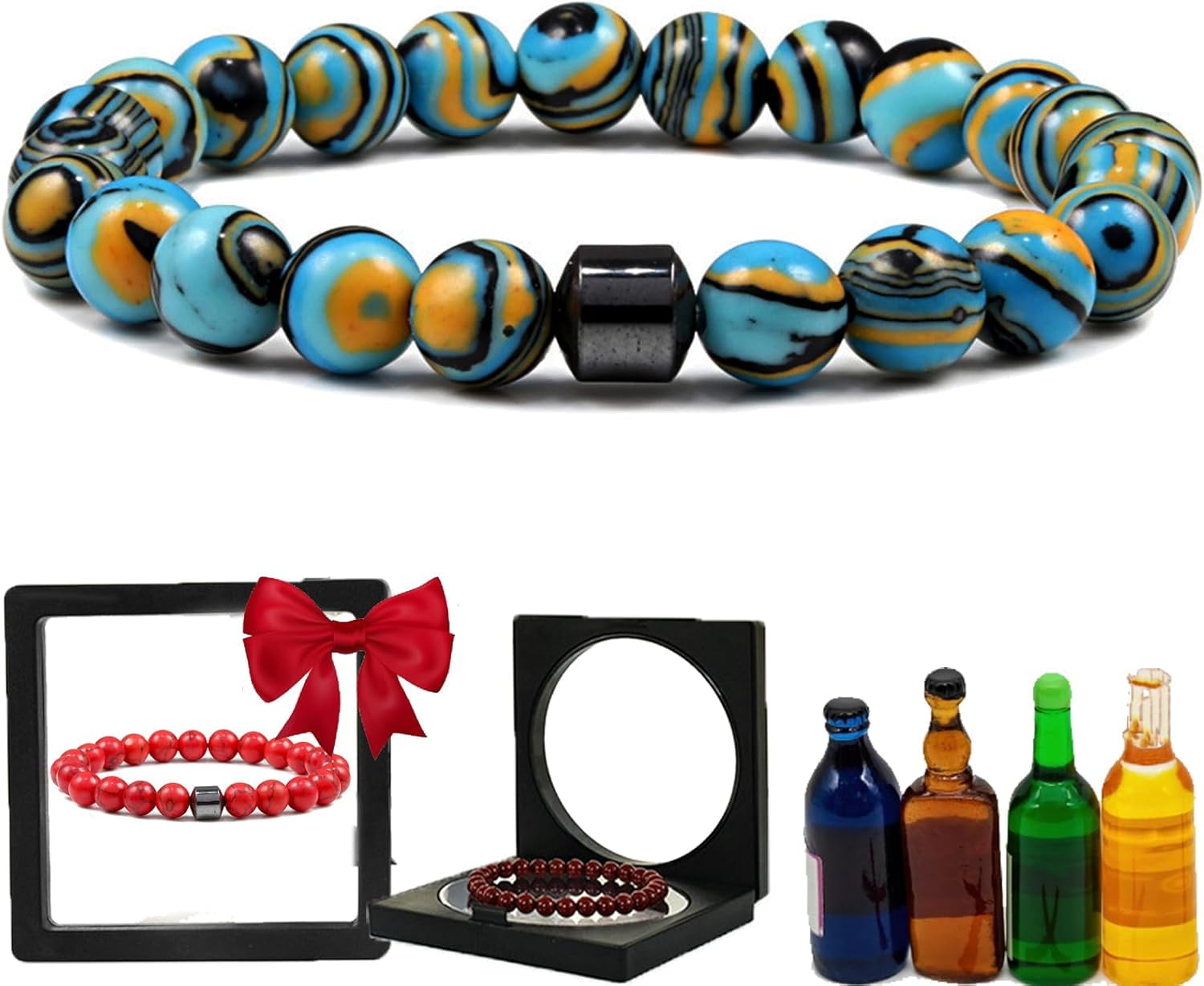 Glame Anti Alcohol Bracelet with jewelry box, Glame International Anti ...