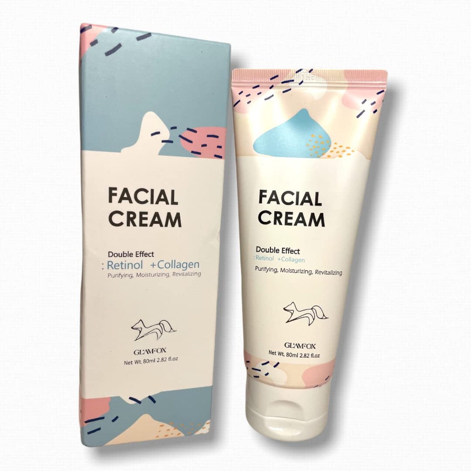 Glamfox Double Effect Retinol + Collagen Facial Cream - Walmart.com