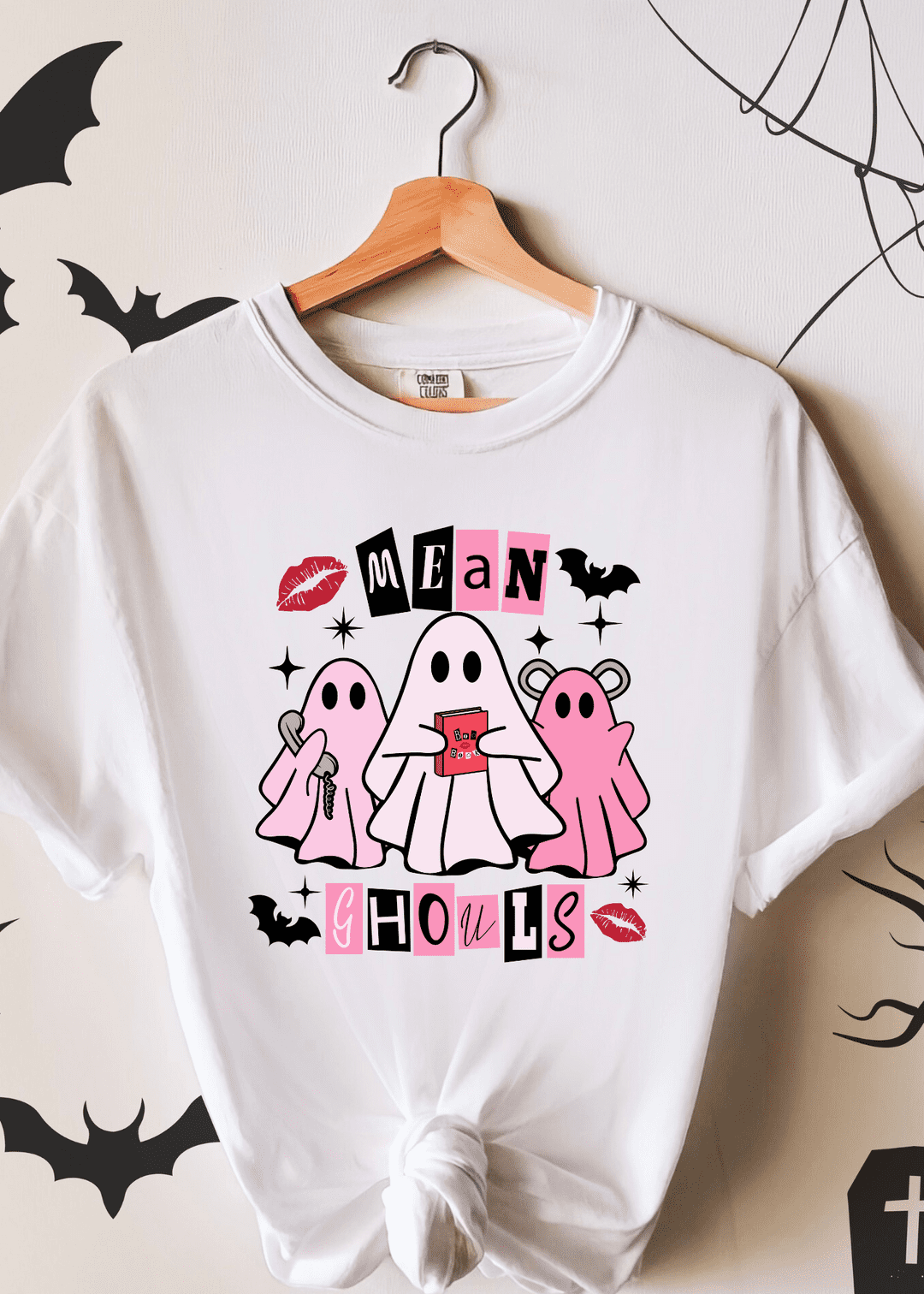 Glamfox - Ghouls Graphic Tee - Walmart.com