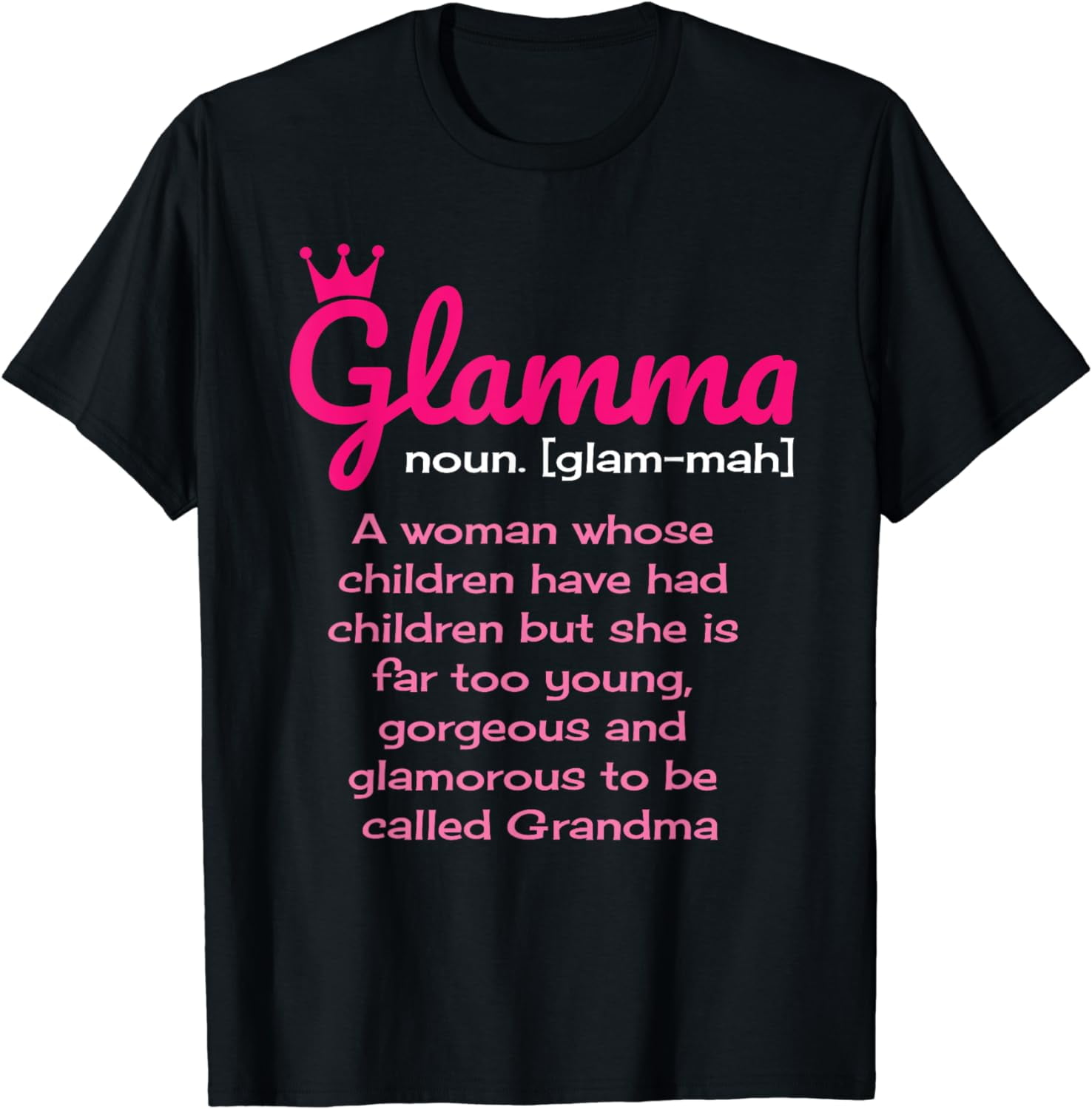 Glamma Funny Definition Shirt, Gift for Grandma - Walmart.com