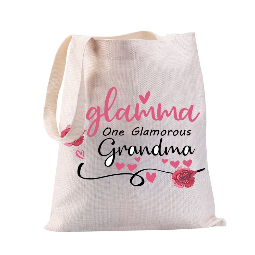 Glamma Tote Bag Glamma One Glamorous Grandma Birthday Gifts Shopping ...