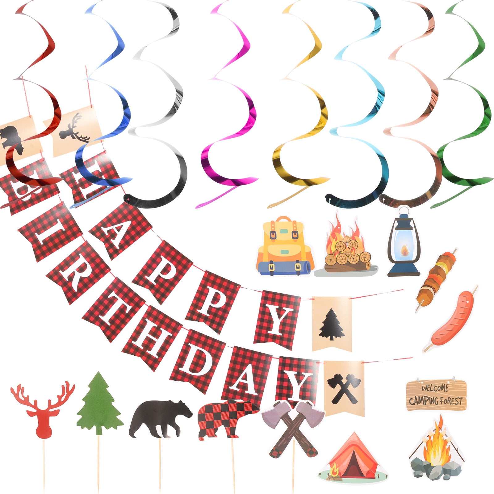 Glamorette Party Decoration BBQ Decorations Ornament Cocktail Garnish ...