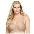 Glamorise Full Figure Plus Size Magiclift Front Closure Posture Back