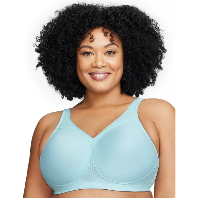 Glamorise Full Figure Plus Size Magiclift Seamless Sports Bra Wirefree