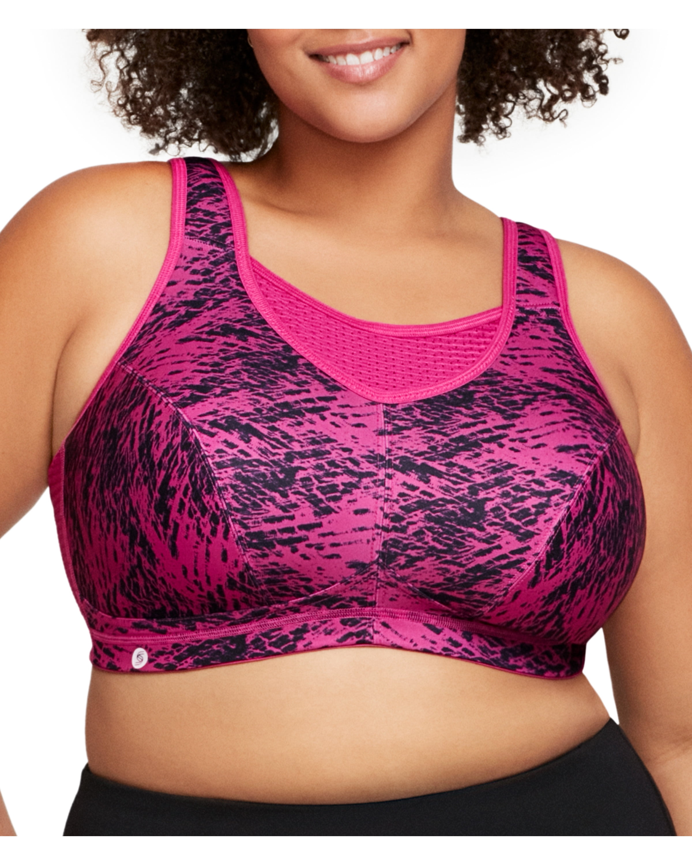 Glamorise No Bounce Camisole Elite Sports Wirefree Bra 1067 Womens