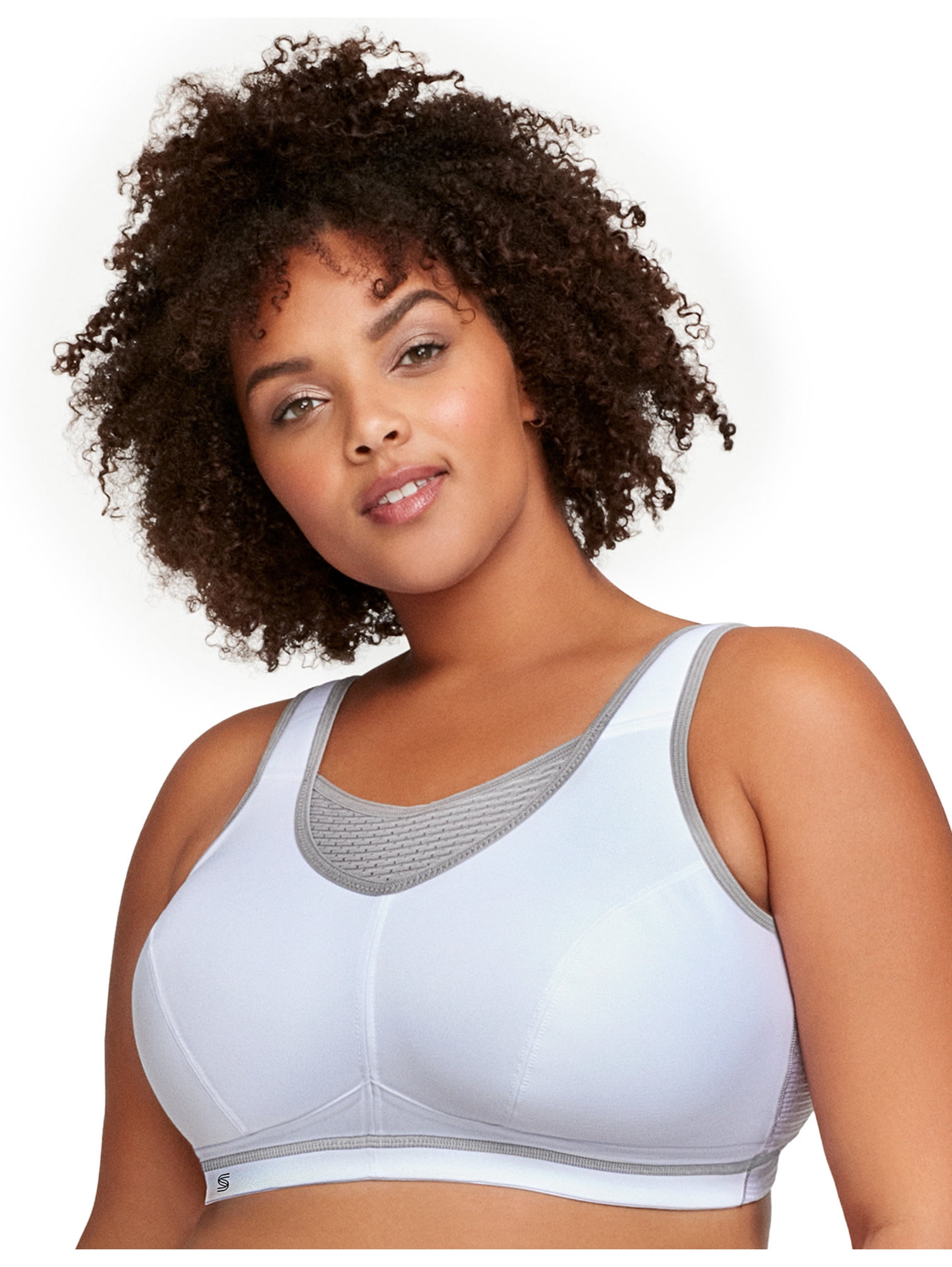 Glamorise No Bounce Camisole Elite Sports Wirefree Bra 1067 Womens