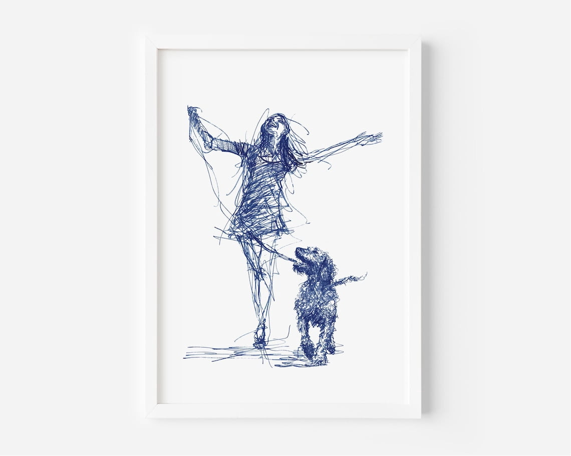 Glamorous Doodle Dog Day Joyful Walker Happy Smiling Portraits Pet Best ...