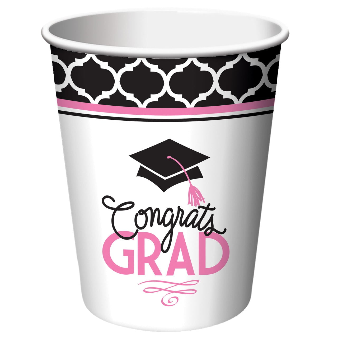 Glamorous Graduation 9 Oz H/C Cups - Walmart.com