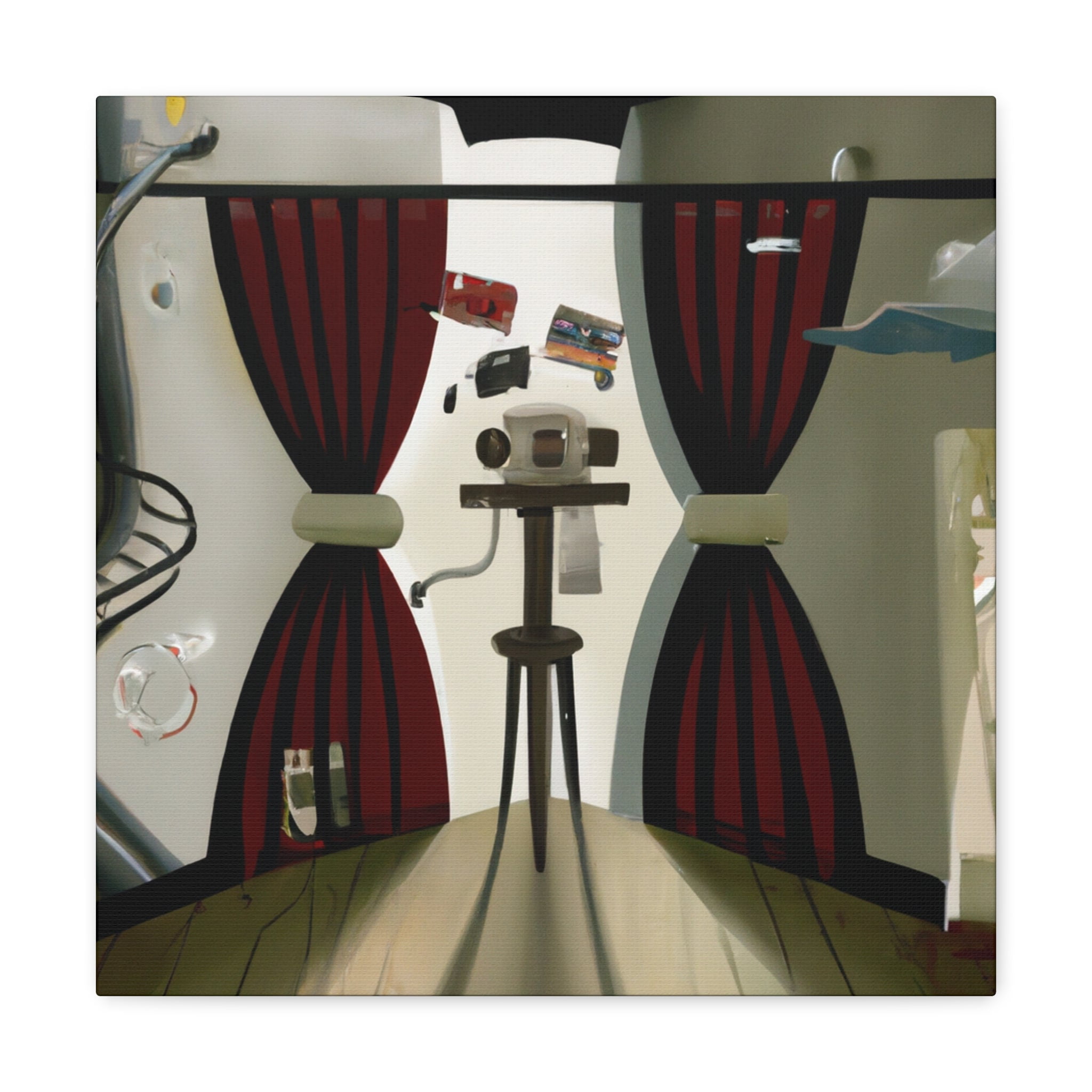 "Glamorous Movie Night Scene" - Canvas - Walmart.com