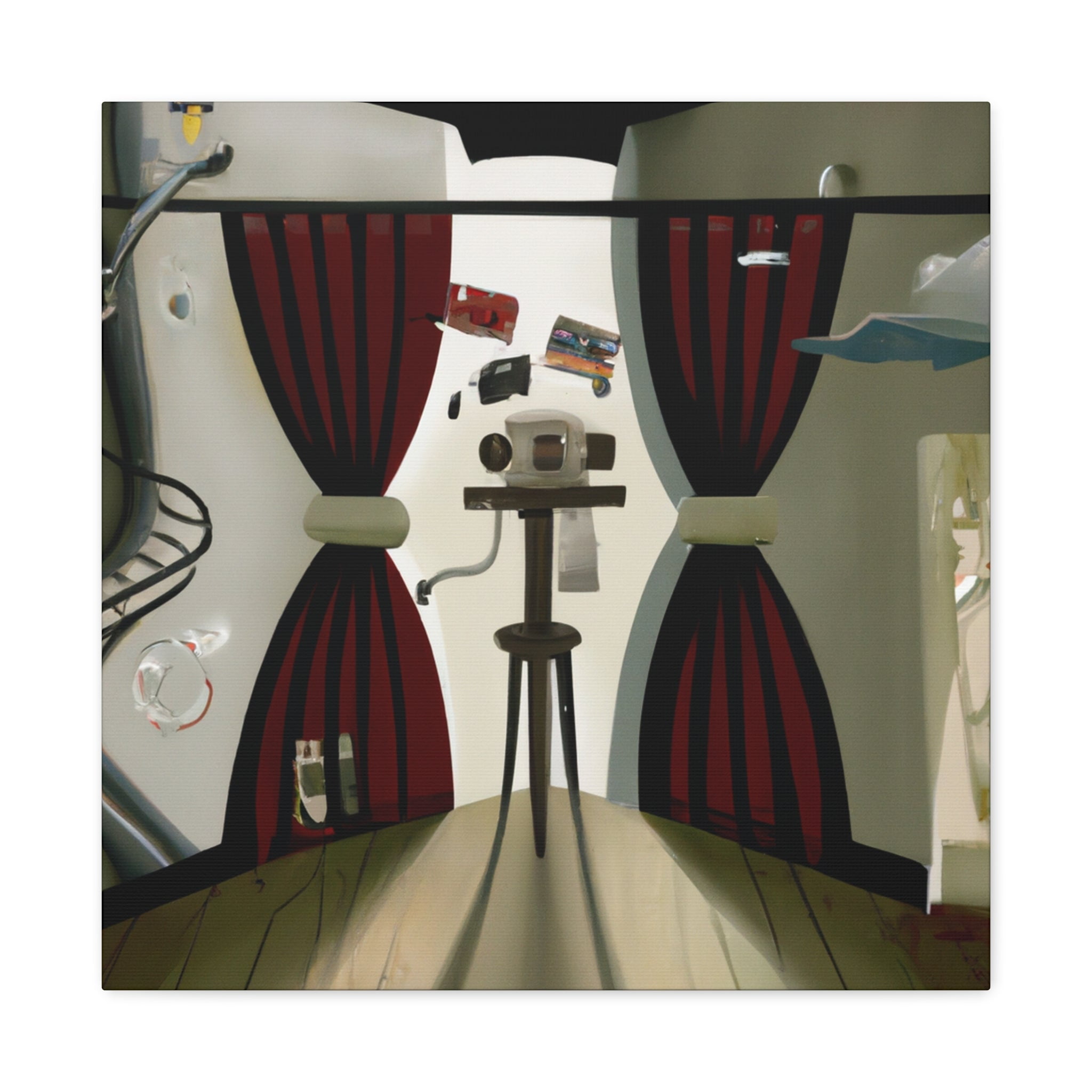 "Glamorous Movie Night Scene" - Canvas - Walmart.com