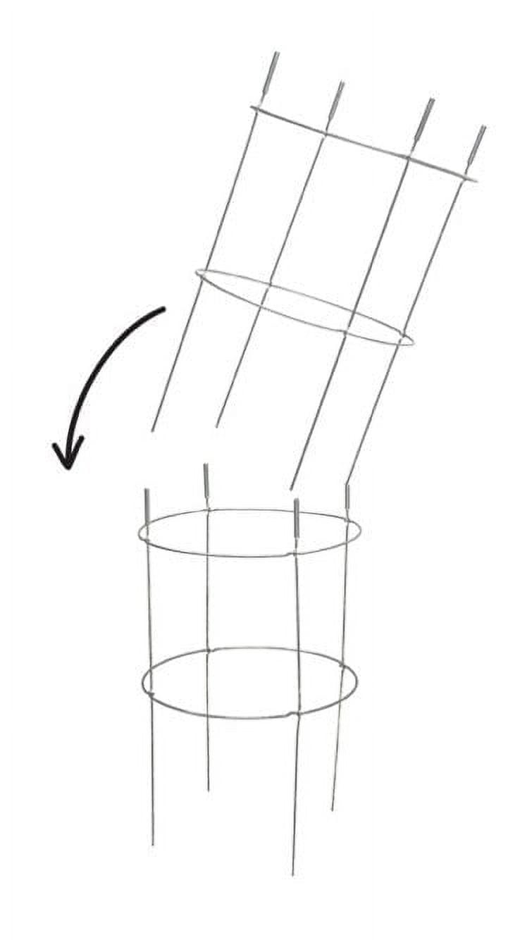 Glamos Wire 30" Collapsible Stackable Tomato Cage (2 Pack) - Walmart.com
