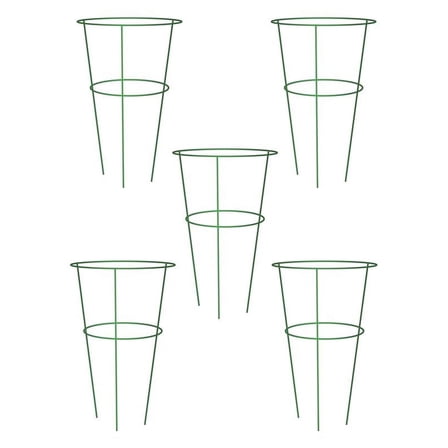 Glamos Wire 54" Steel Round Tomato Plant Cage with Heavy Duty (5 Pack ...