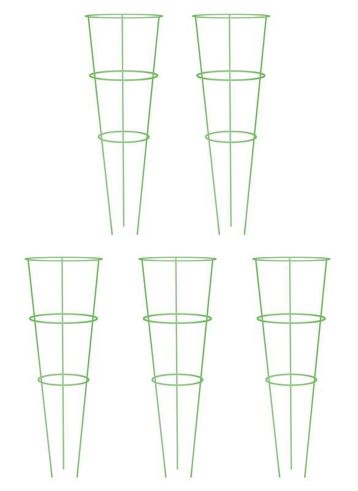 Glamos - Wire 42 in., Light Green, Heavy Duty Tomato Cages - Walmart.com