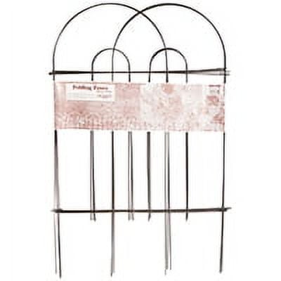 Glamos Wire Products 770190 Folding Wire Border Fence, 10 ft W x 32 in ...