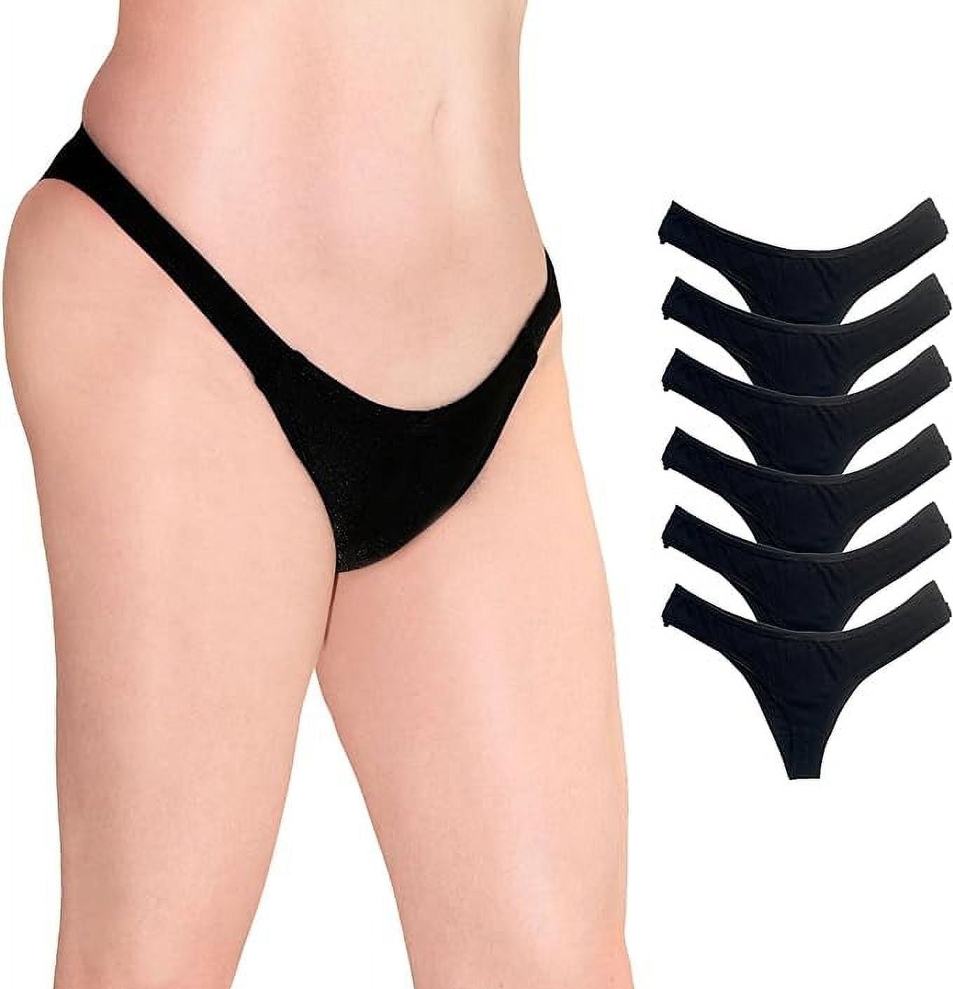 Glamour Boutique Gaff Thong Underwear Male Female Tucking Panties 6 pack - Walmart.com