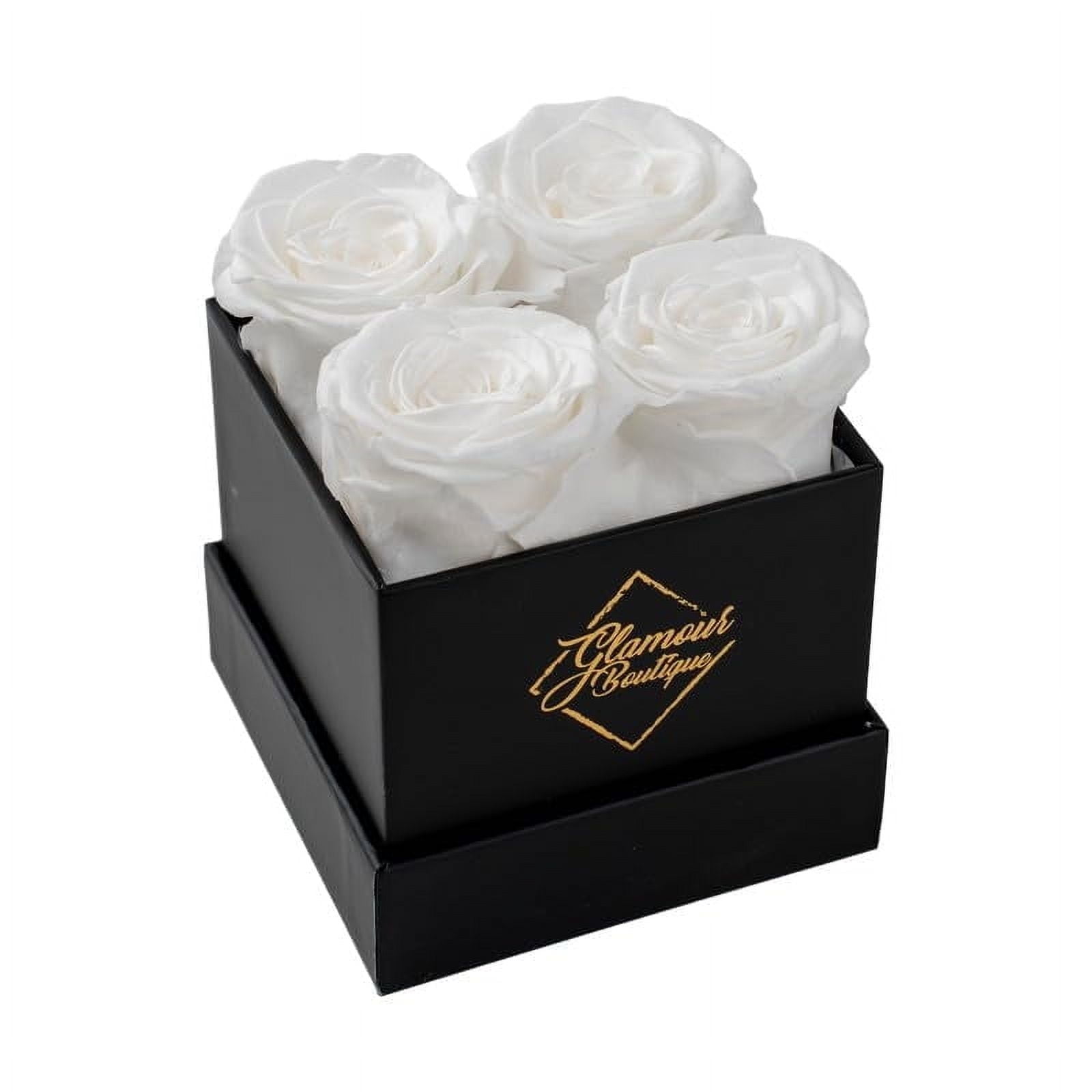 GLAMOUR BOUTIQUE Preserved Roses in a Box - Valentines Day Gifts for ...