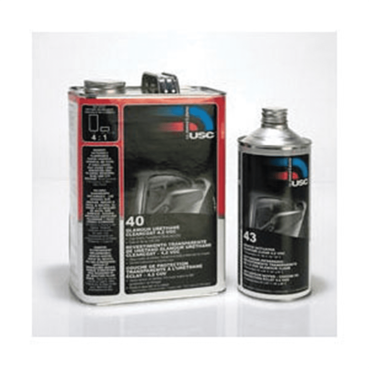 USC 40 Glamour Urethane Clearcoat High Gloss Professional Auto Finish ...