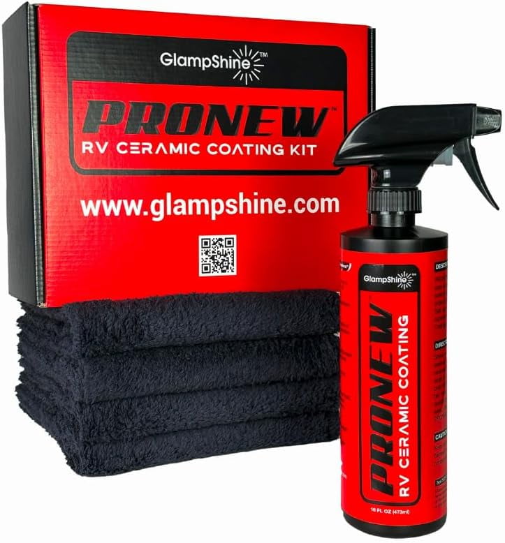 GlampShine- PRONEW RV Ceramic Coating Kit- Will cover up to a 45FT RV ...
