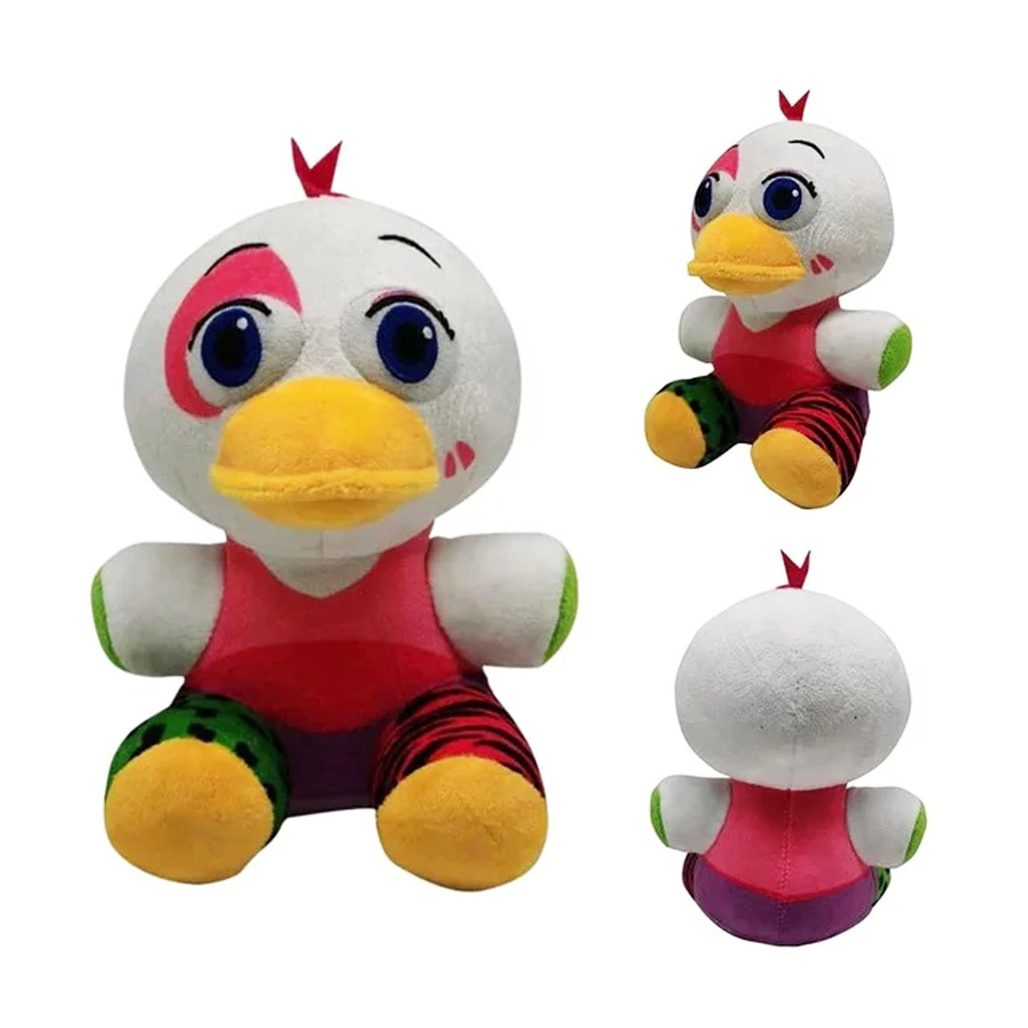 Glamrock Chica Plush - 8" FNAF Security Breach Plush Stuffed Animal ...