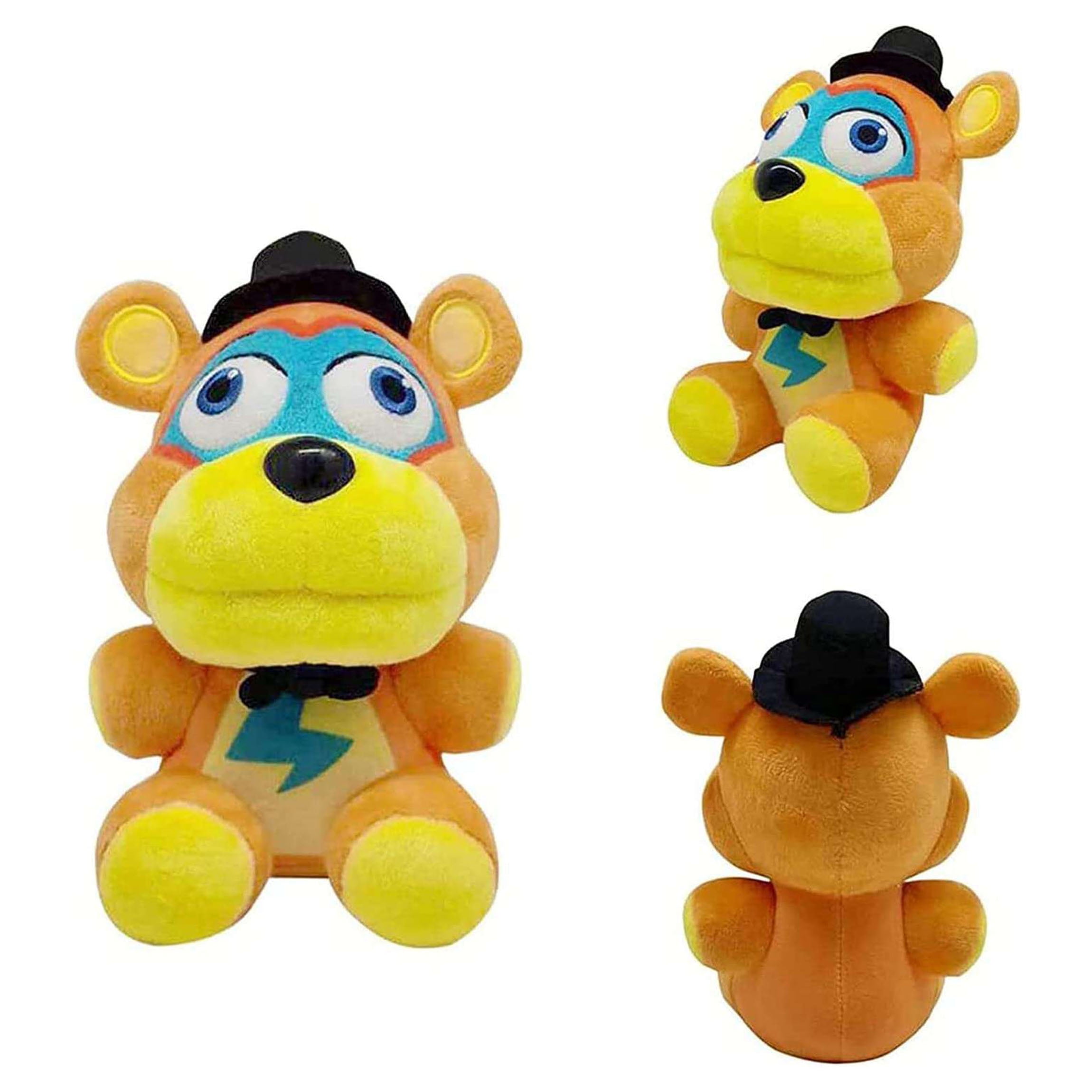 Glamrock Freddy Plush - 8" FNAF Security Breach Plush Stuffed Animal ...