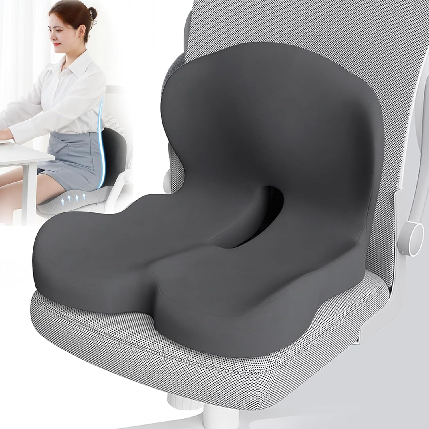 Glamvidas Seat Cushion, 2025 Best Glamvidas Car Seat Cushion, Ergonomic ...