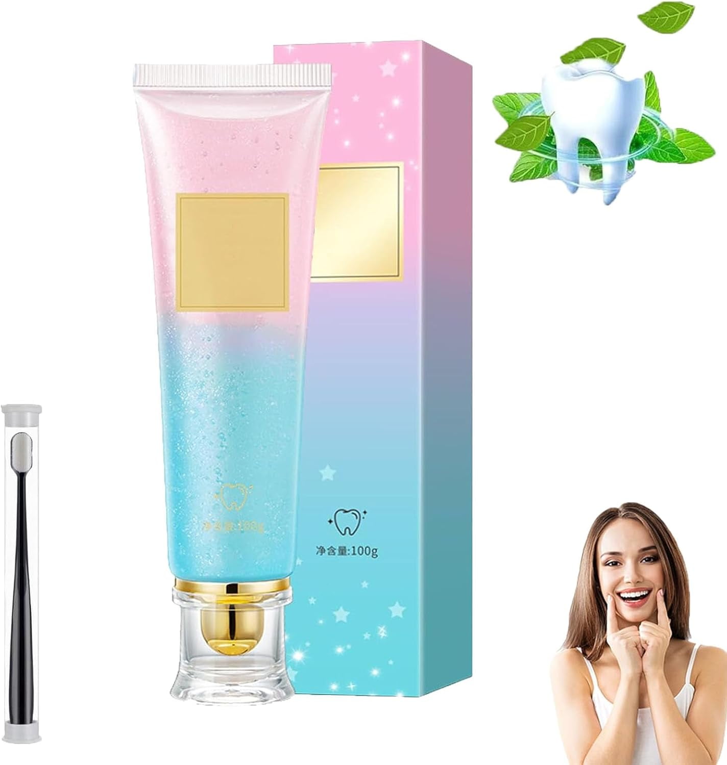 Glamvora Toothpaste, Vous Toothpaste, 2025 New Niacinamide Toothpaste, Stain Removal Toothpaste ...