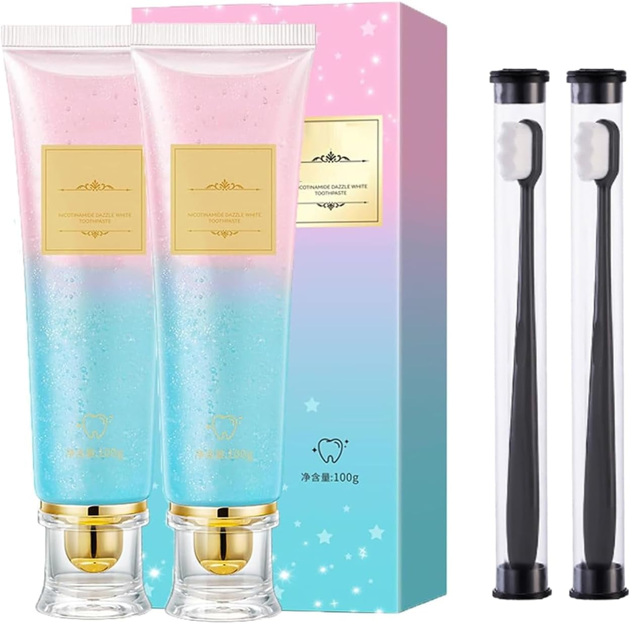 Glamvorateeth Whitening Toothpaste, Glamcora Niacinamide Toothpaste ...