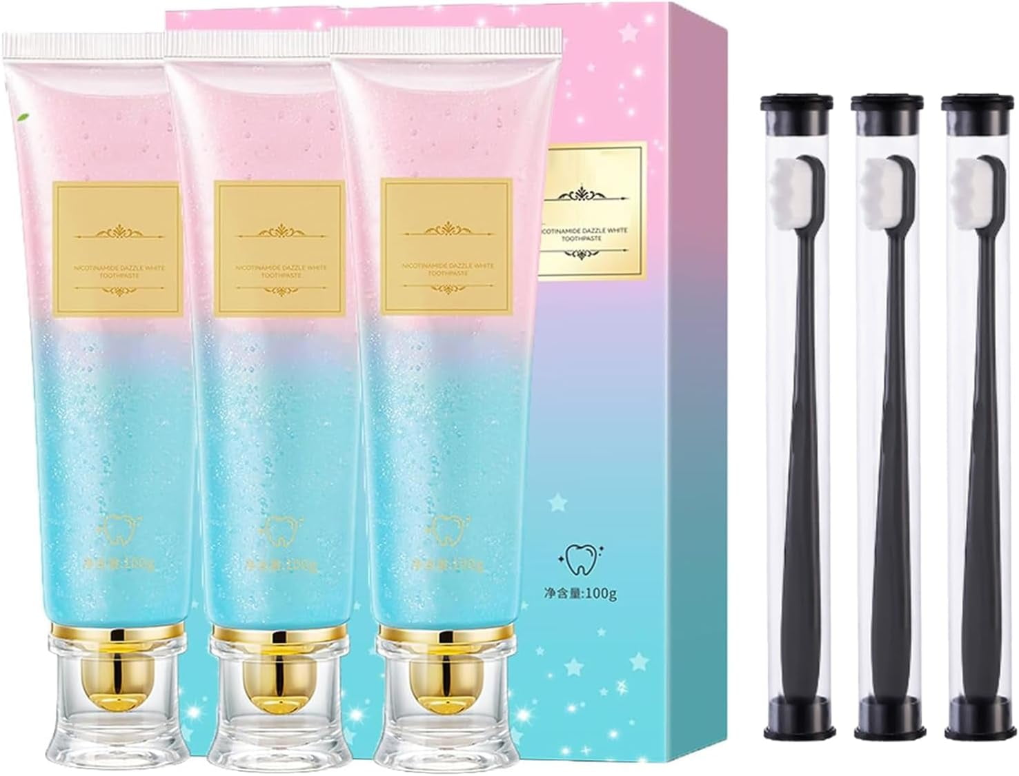 Glamvorateeth Whitening Toothpaste, Glamcora Niacinamide Toothpaste ...