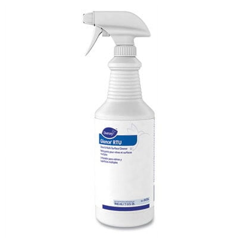 Glance Glass And Multi-Surface Cleaner, Liquid, 32 Oz Spray Bottle, 12 ...